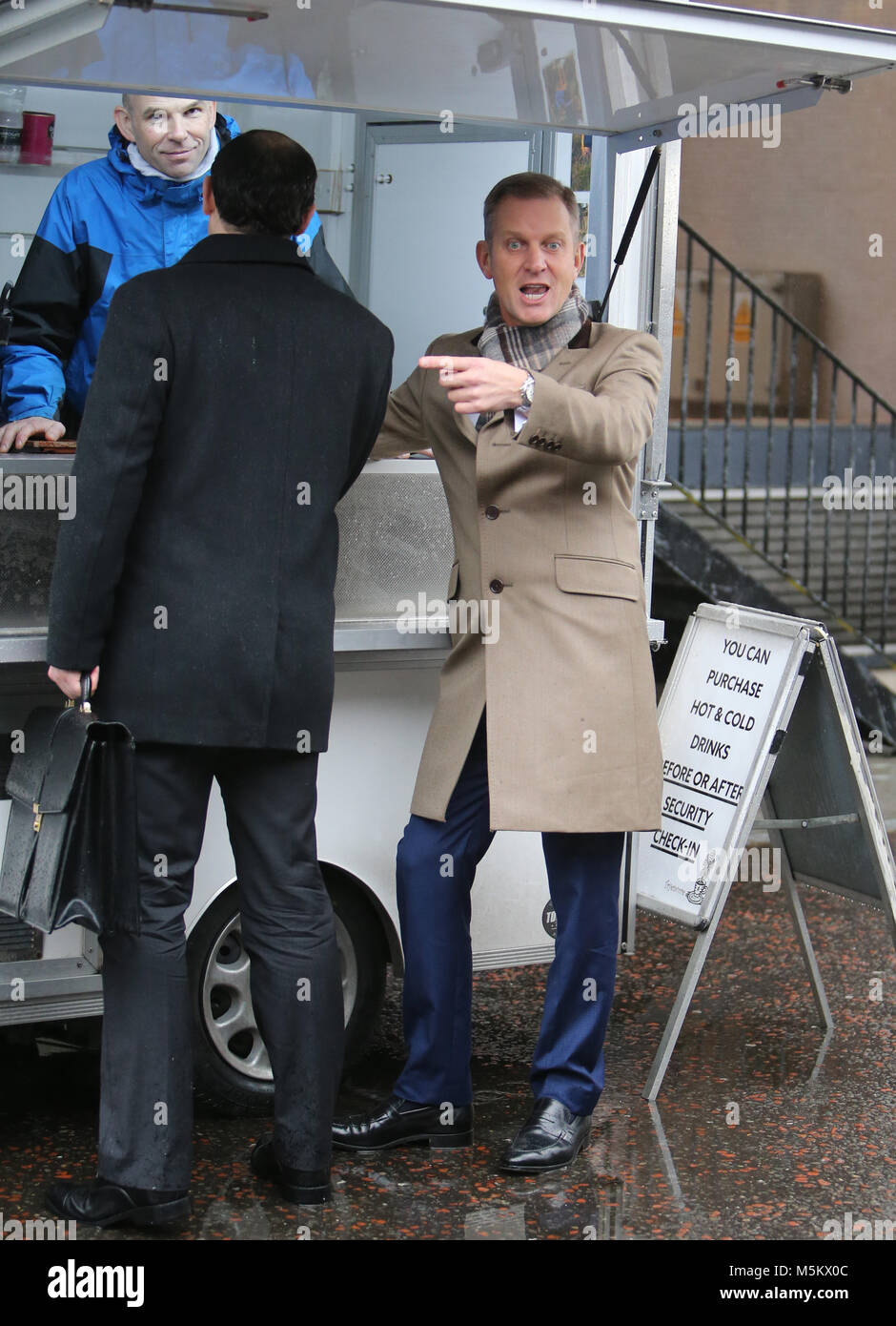 Jeremy Kyle filming outside ITV Studios Featuring: Jeremy Kyle Where ...