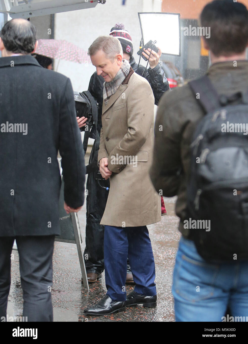 Jeremy Kyle filming outside ITV Studios Featuring: Jeremy Kyle Where ...