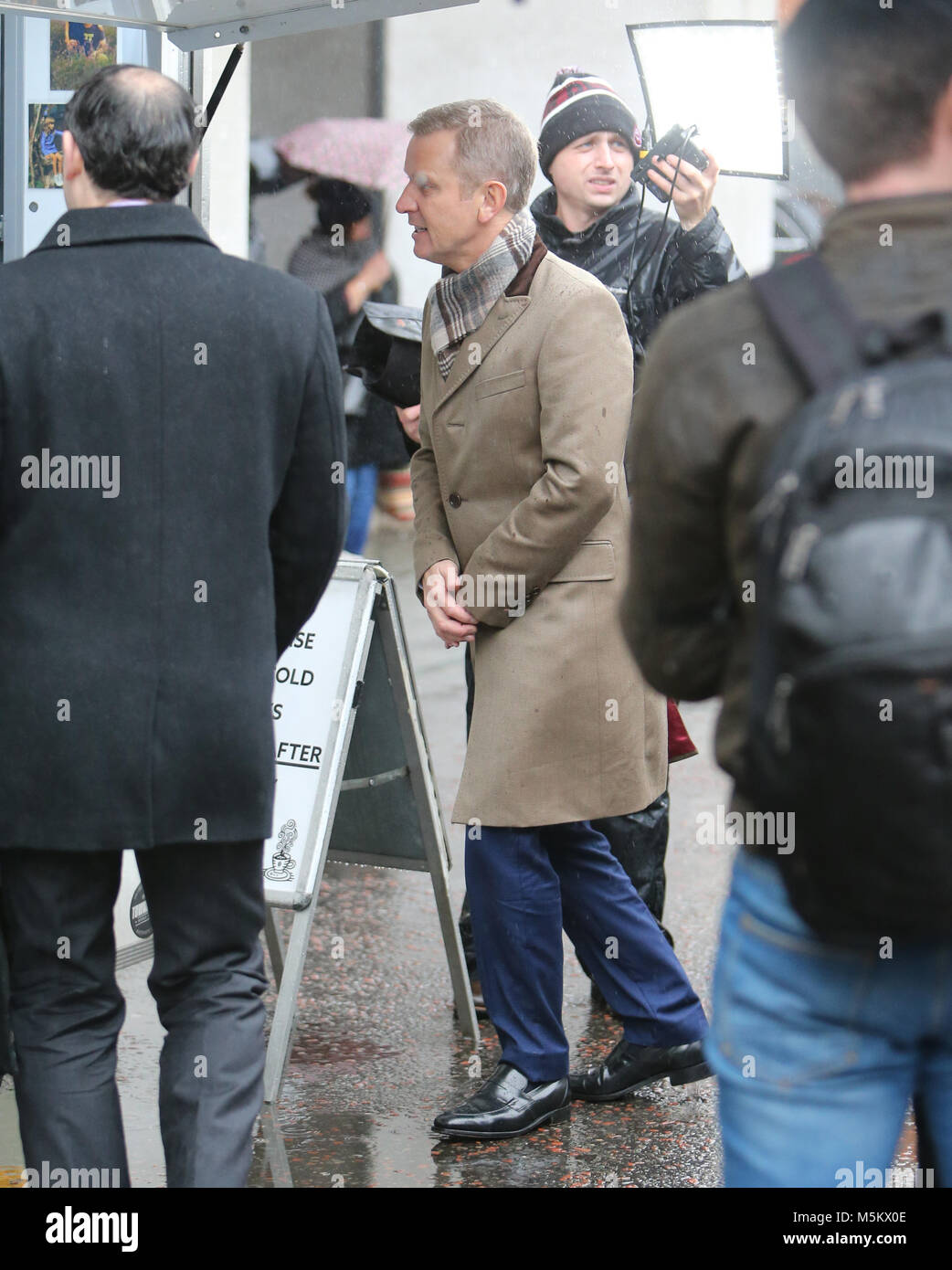 Jeremy Kyle filming outside ITV Studios Featuring: Jeremy Kyle Where ...