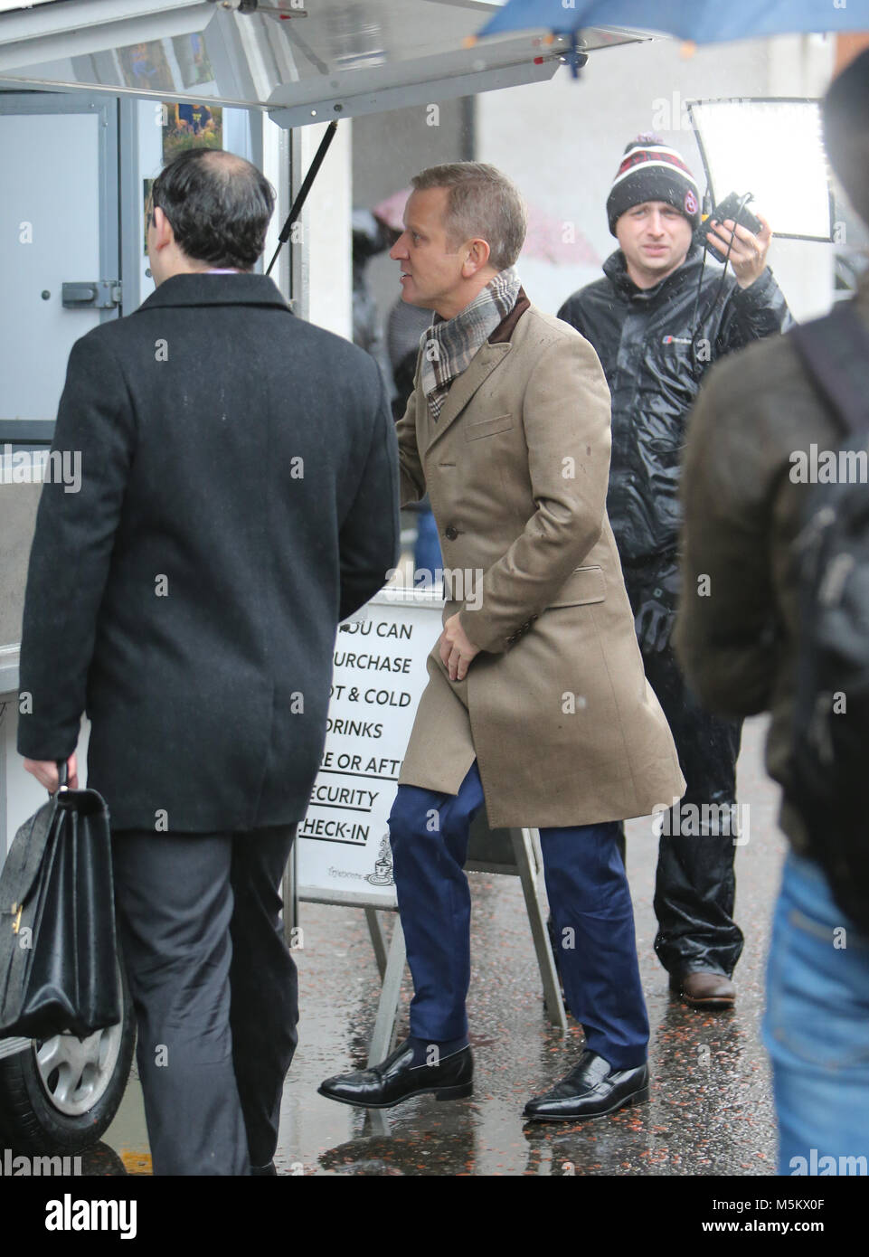 Jeremy Kyle filming outside ITV Studios Featuring: Jeremy Kyle Where ...