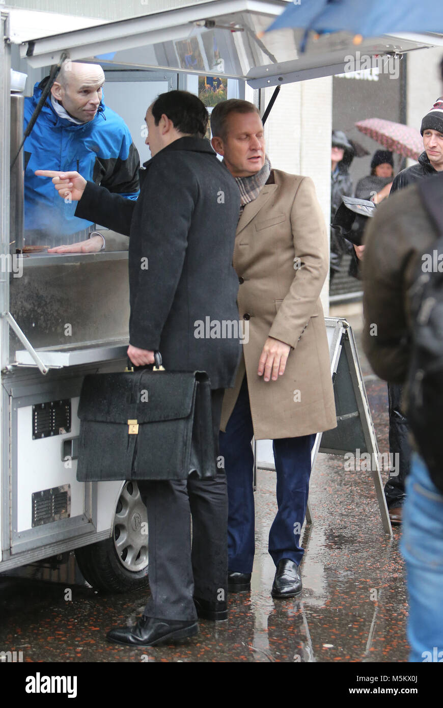 Jeremy Kyle filming outside ITV Studios Featuring: Jeremy Kyle Where ...