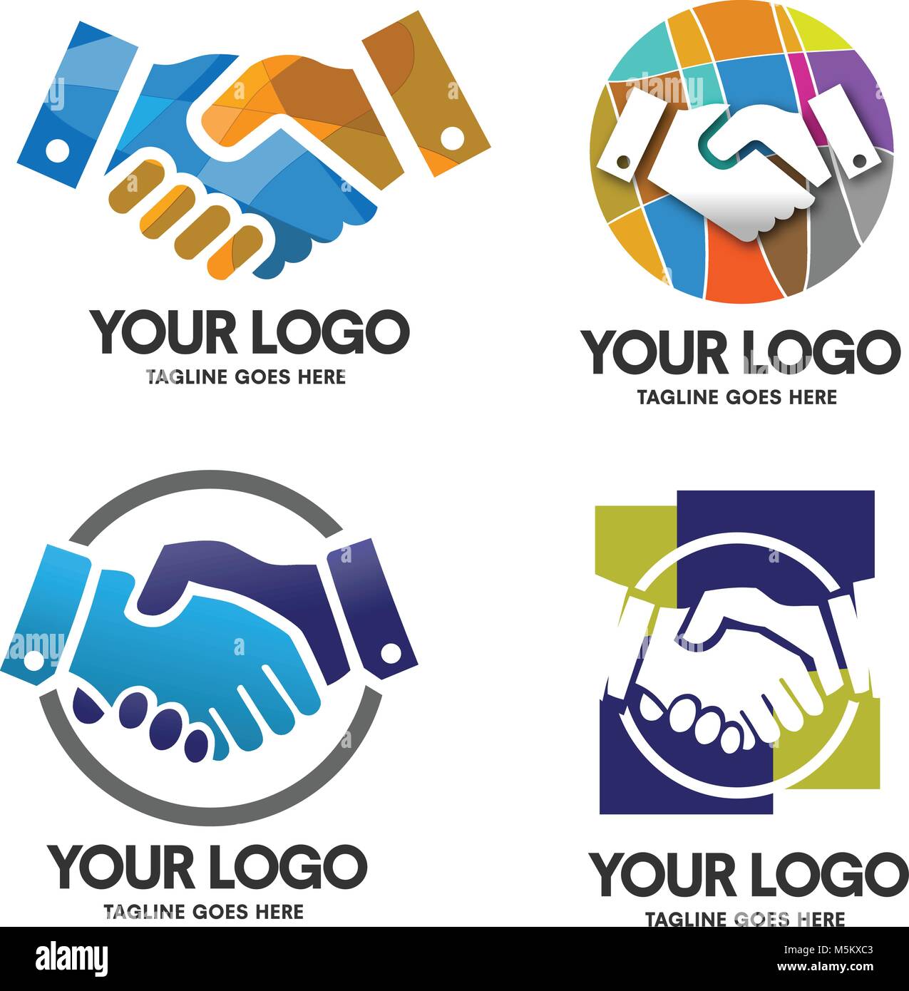 Dynamic handshake hi-res stock photography and images - Alamy