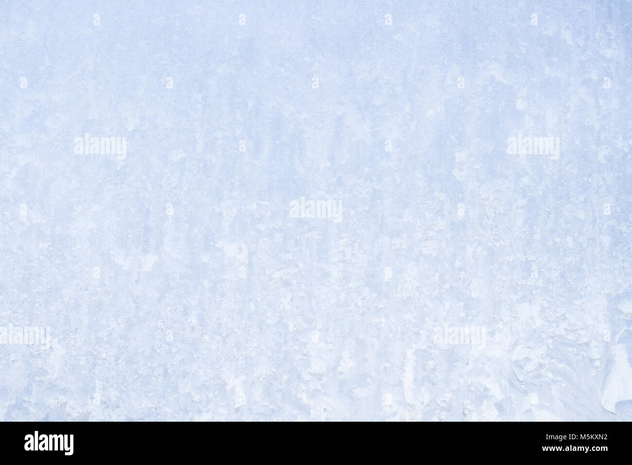 Winter frosty patterns on the frozen ice window Stock Photo - Alamy