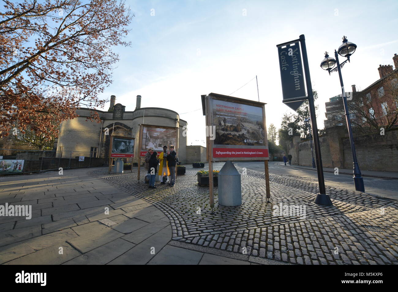 Old nottingham castle hi-res stock photography and images - Alamy