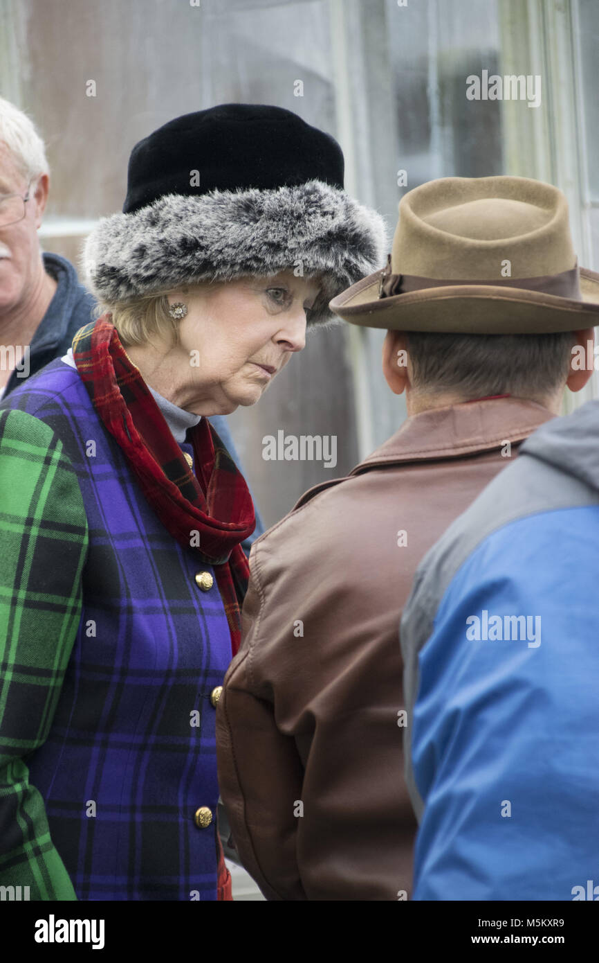HRH Princess Alexandra visits The Old Moat Garden Centre On Wednesday ...