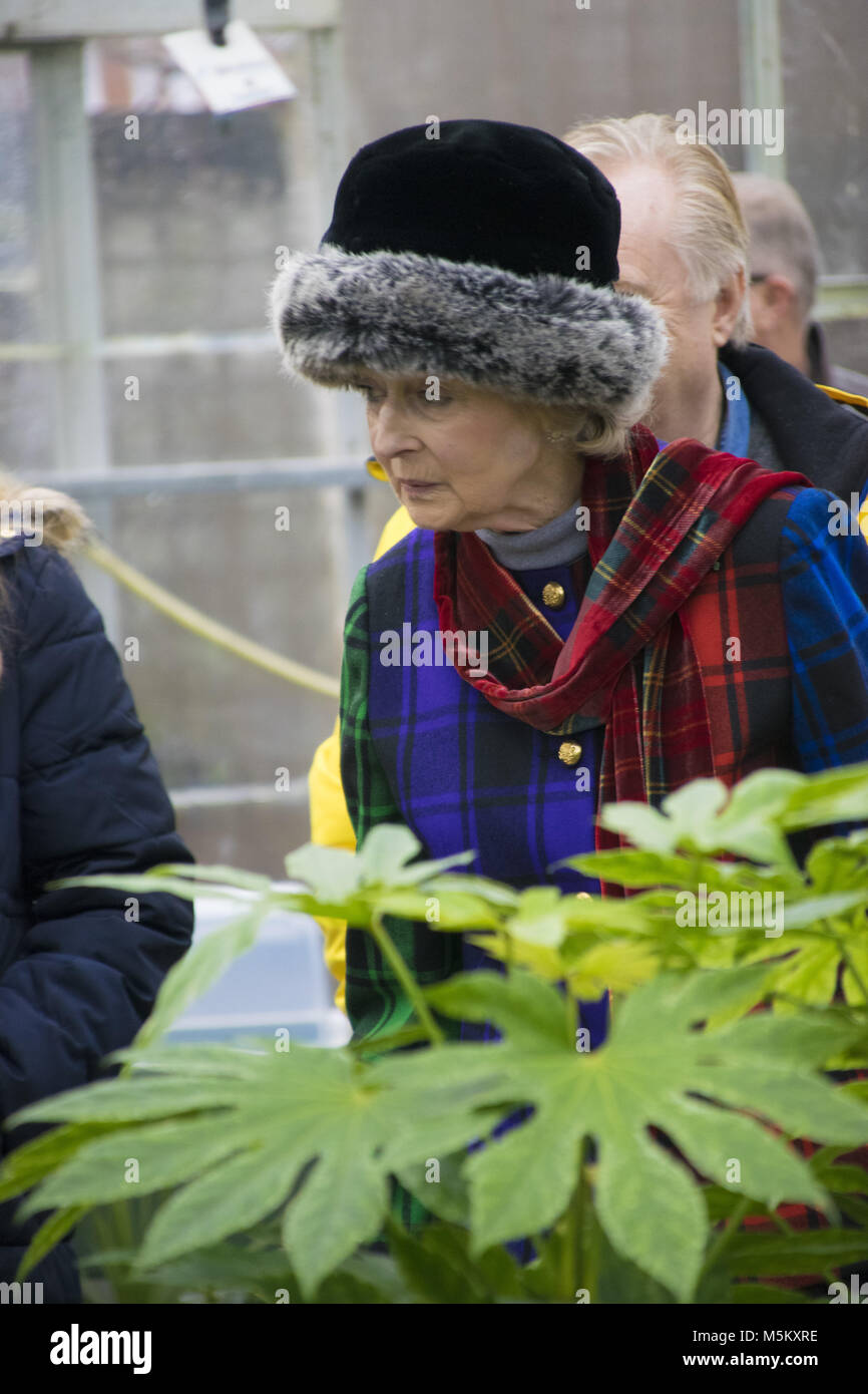 HRH Princess Alexandra visits The Old Moat Garden Centre On Wednesday ...
