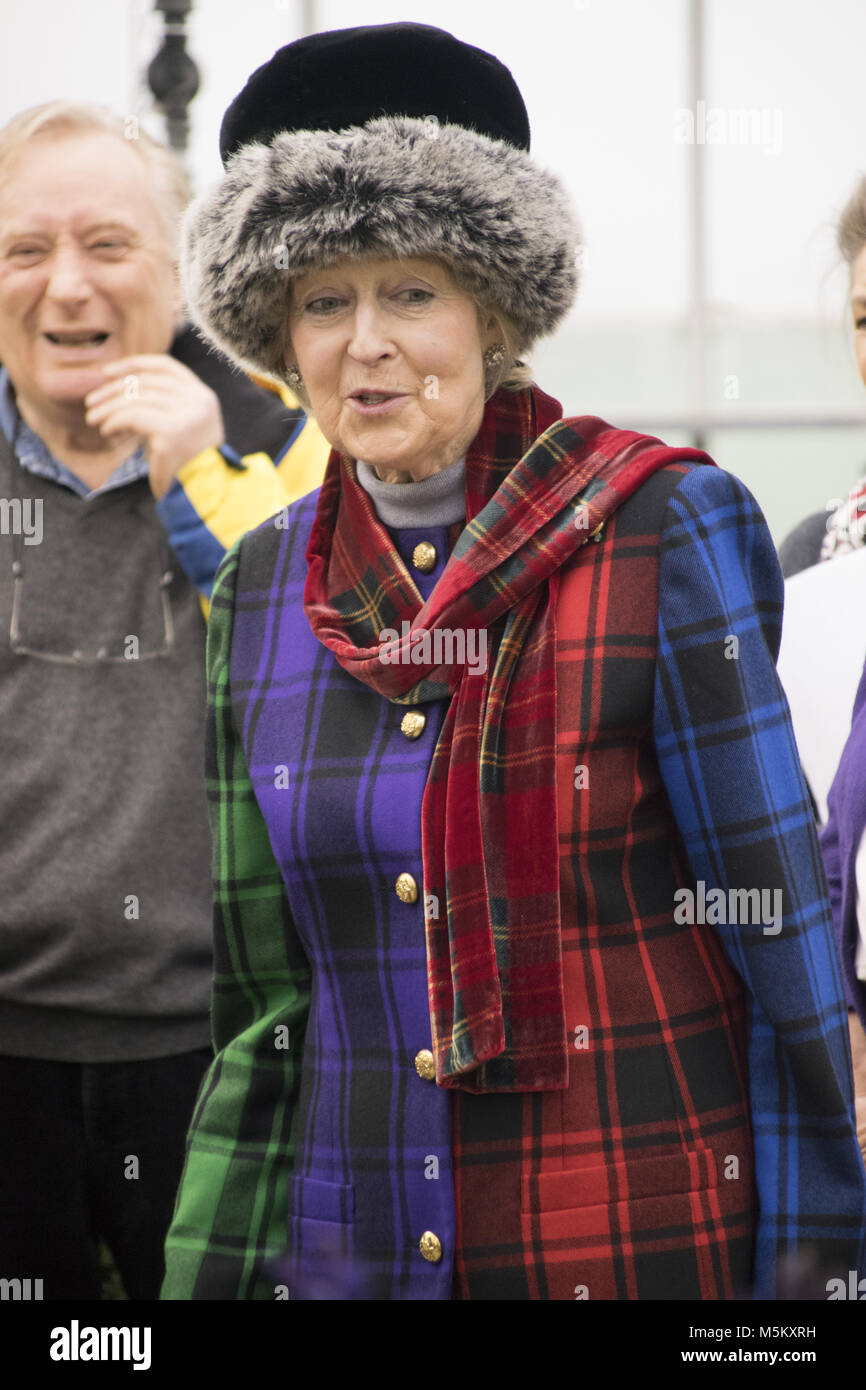 HRH Princess Alexandra visits The Old Moat Garden Centre On Wednesday ...