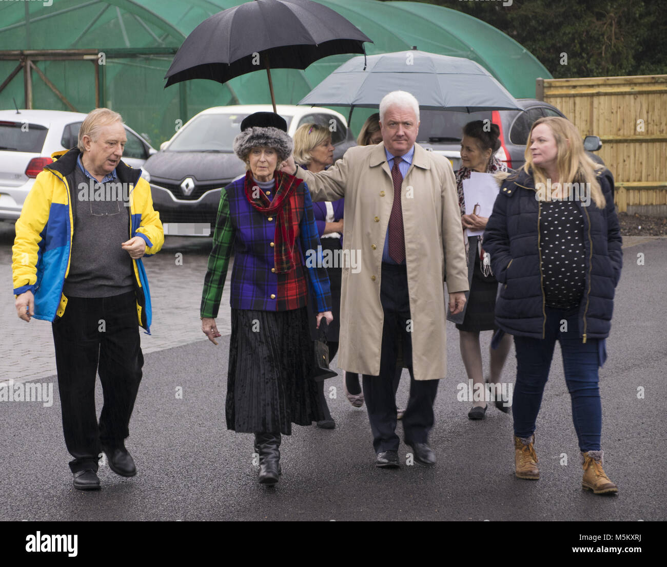 HRH Princess Alexandra visits The Old Moat Garden Centre On Wednesday ...