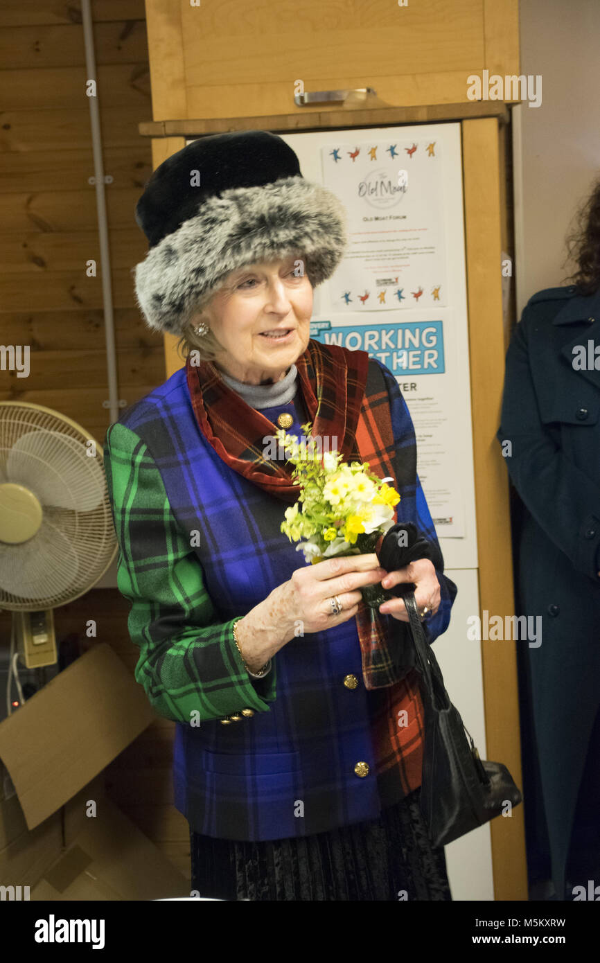 HRH Princess Alexandra visits The Old Moat Garden Centre On Wednesday ...