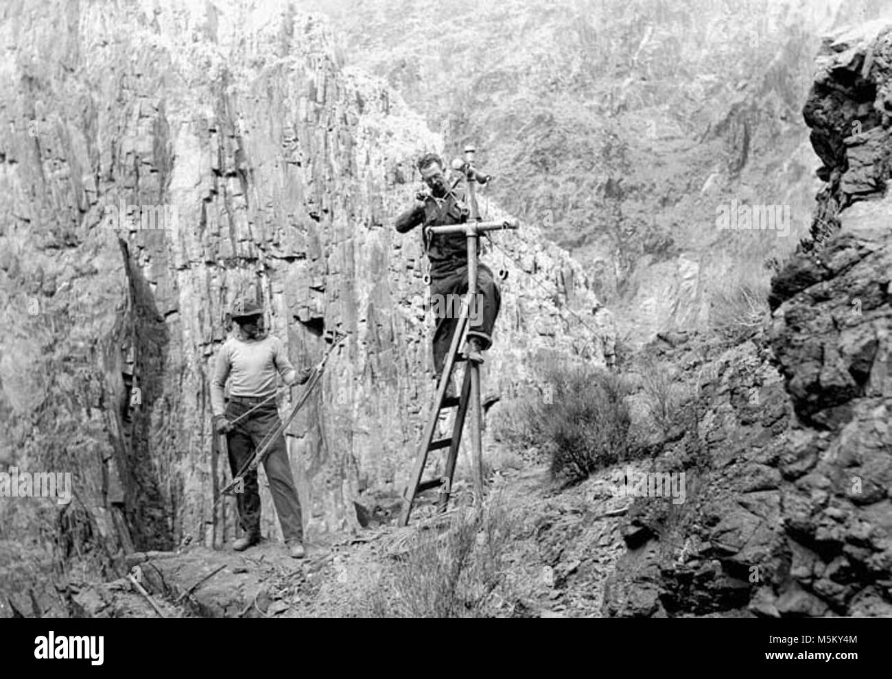 Grand Canyon Historic Trans Canyon Phone Line c . TRANS-CANYON ...