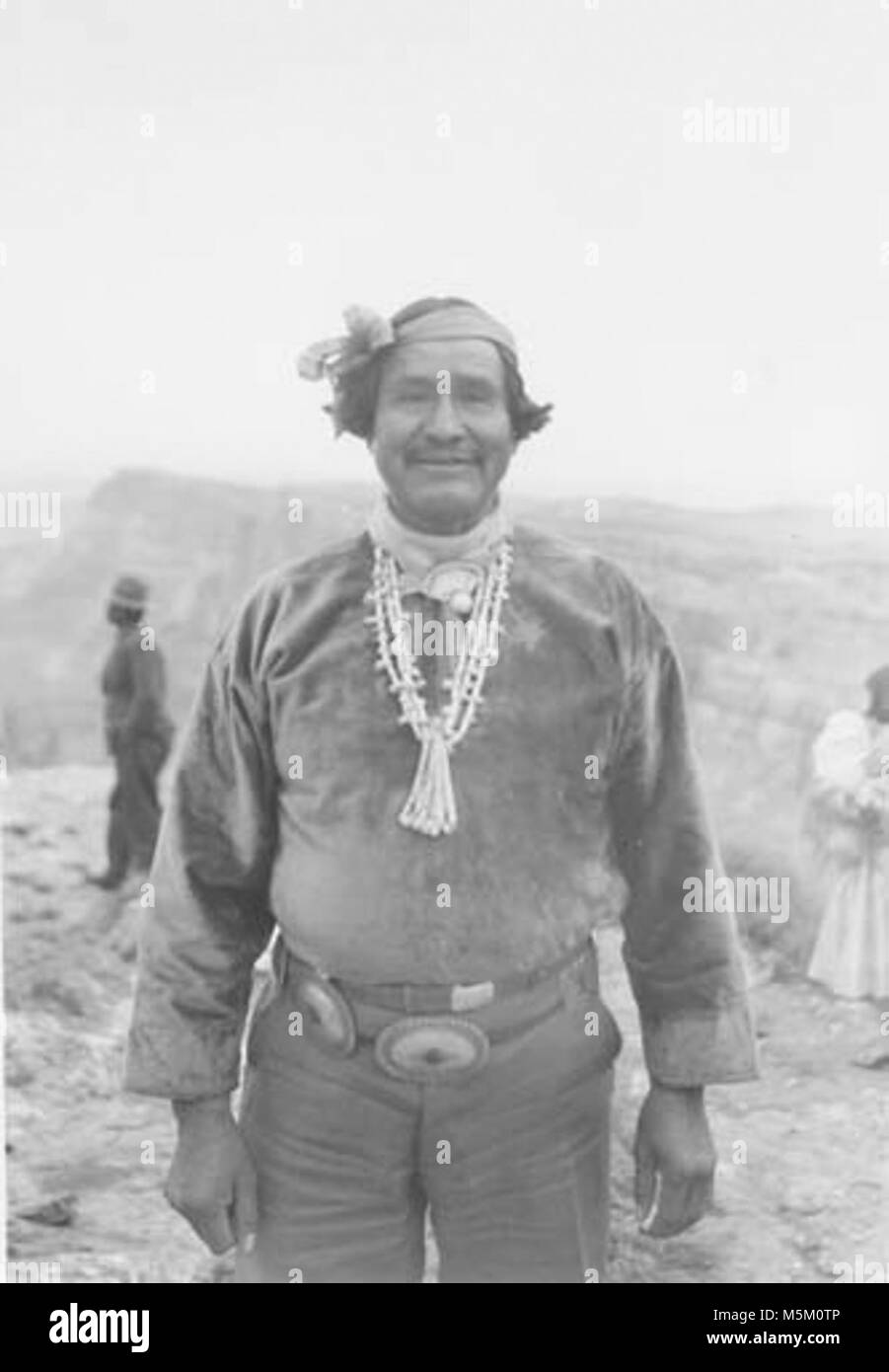 B Grand Canyon Historic- Hopi Portrait at Desert View . Portrait: Hopi ...