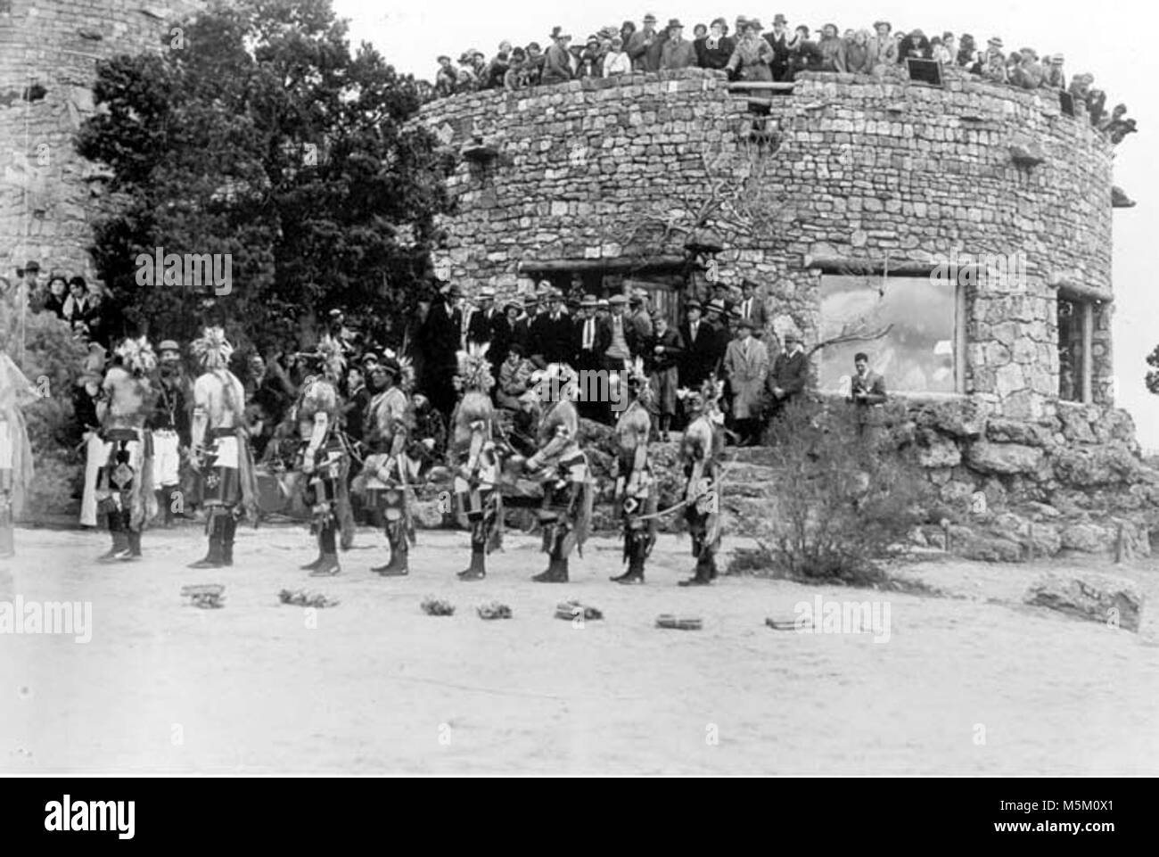Grand Canyon Historic- Native Demonstations . 9 HOPI MEN DANCING ...