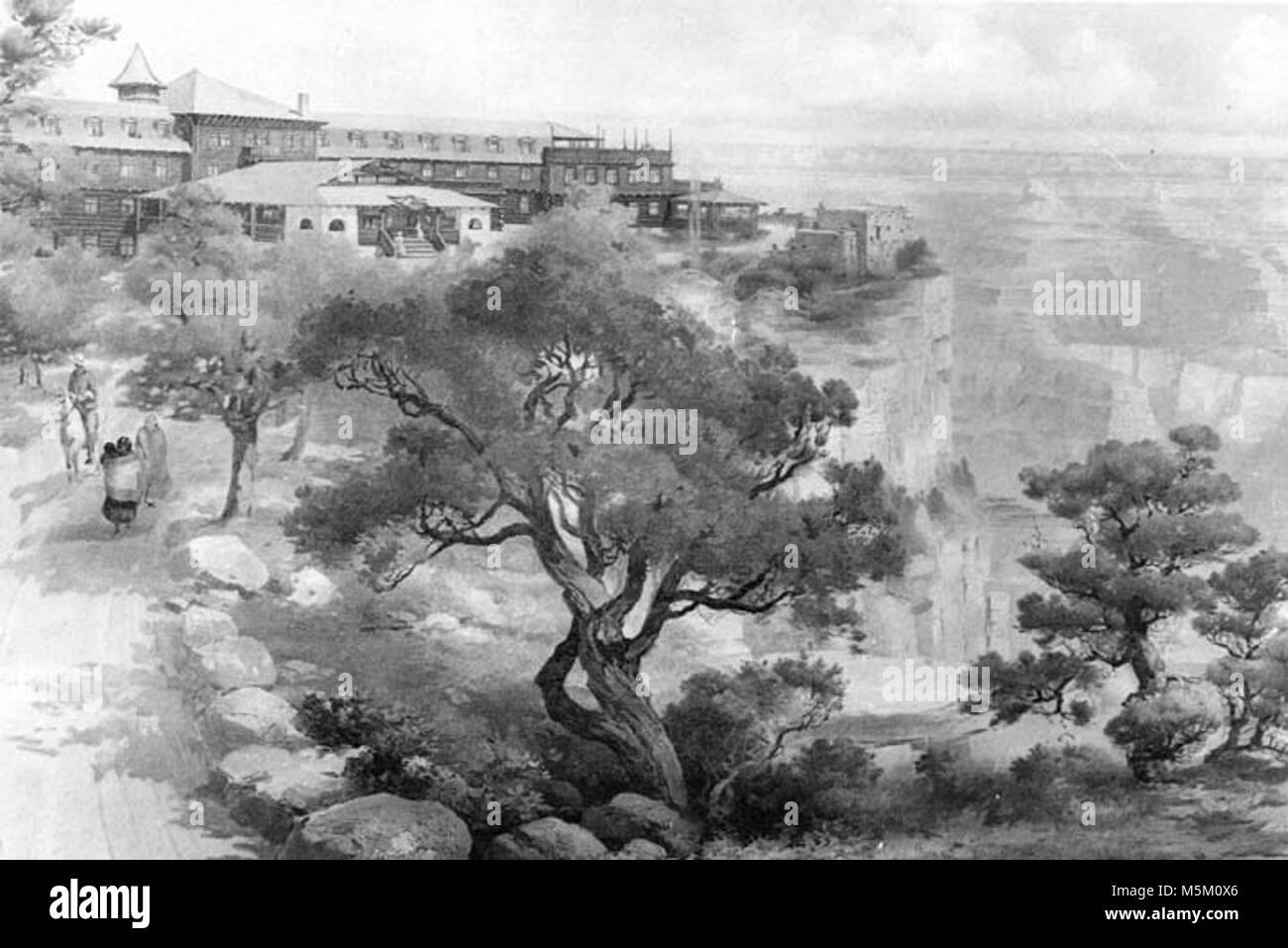 B Grand Canyon Historic El Tovar Hotel . EL TOVAR HOTEL, HOPI HOUSE AND ...