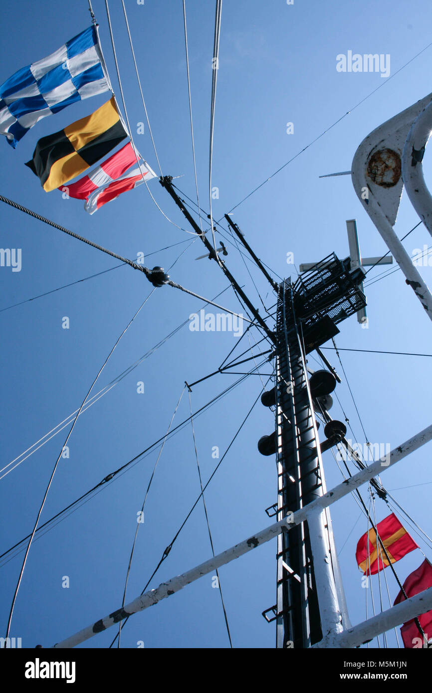 Ship With Flags High Resolution Stock Photography and Images - Alamy