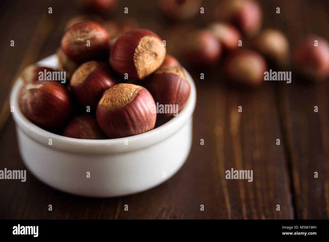 Hazelnut in shell hi-res stock photography and images - Alamy