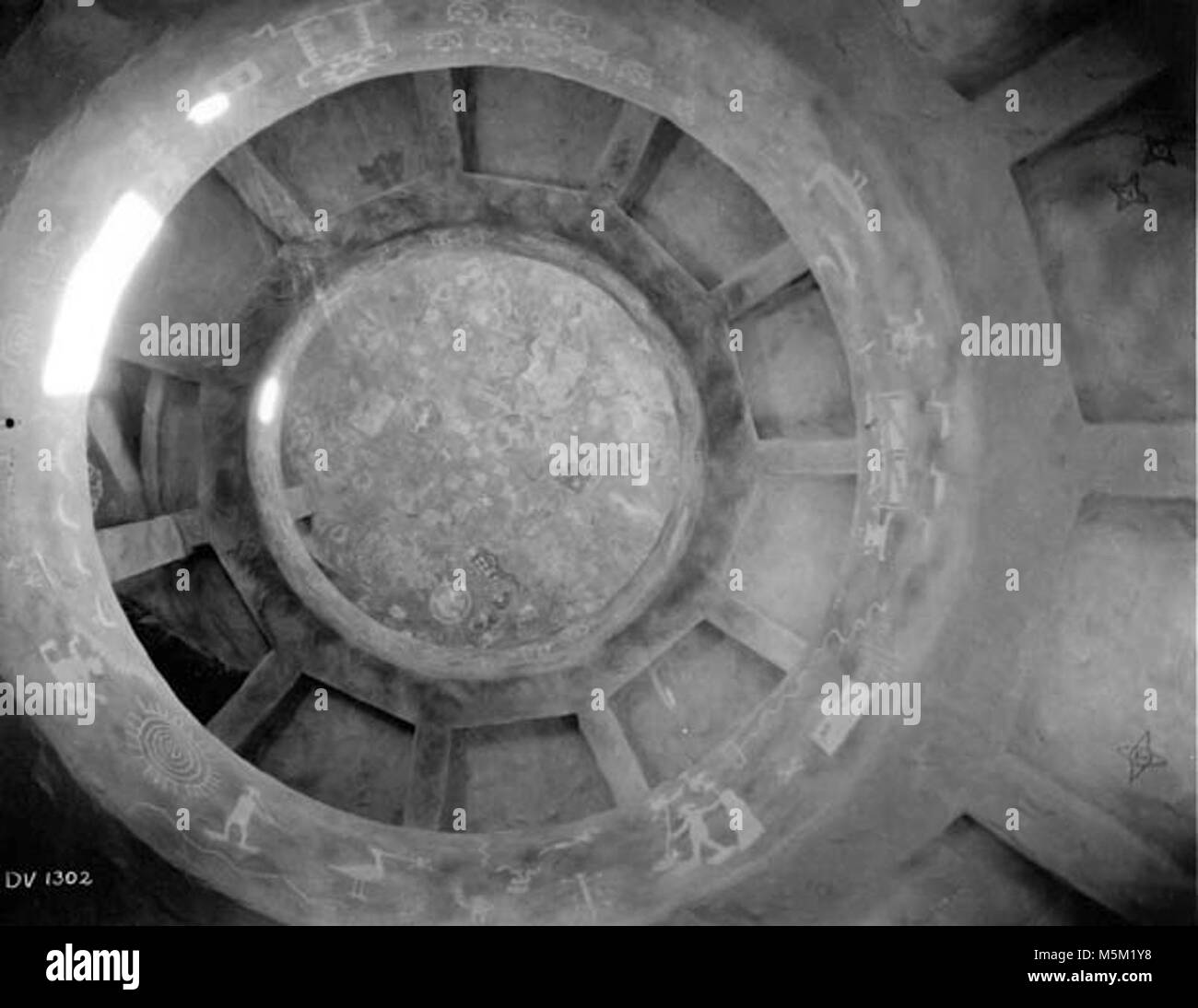 Grand Canyon Historic- Desert View Watchtower Interior c . DESERT VIEW ...