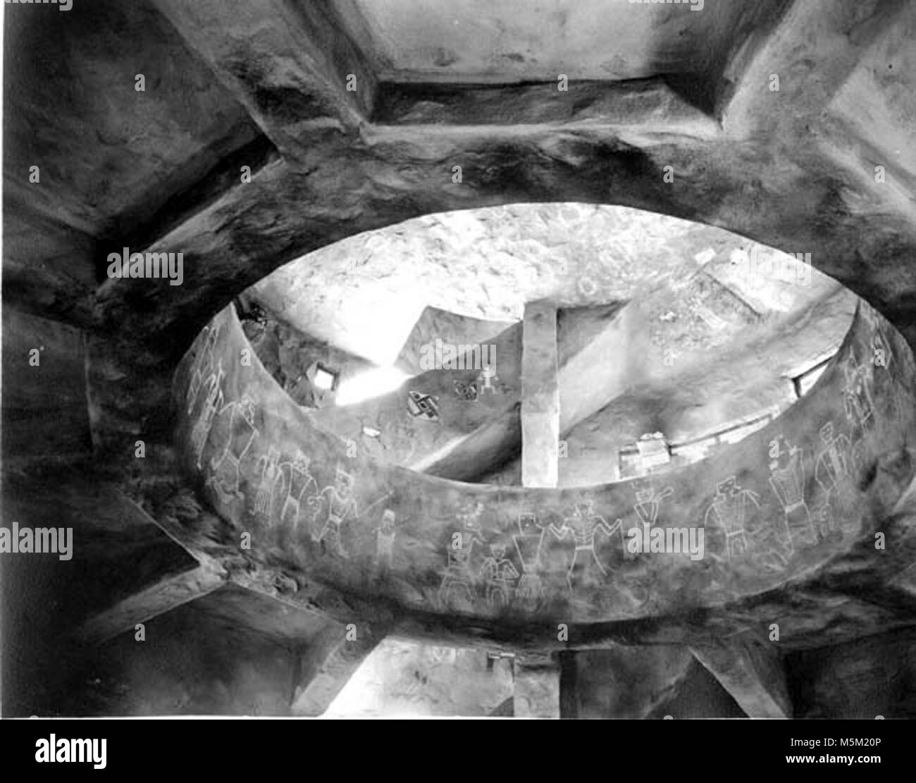 Grand Canyon Historic- Desert View Watchtower Interior c . DESERT VIEW ...