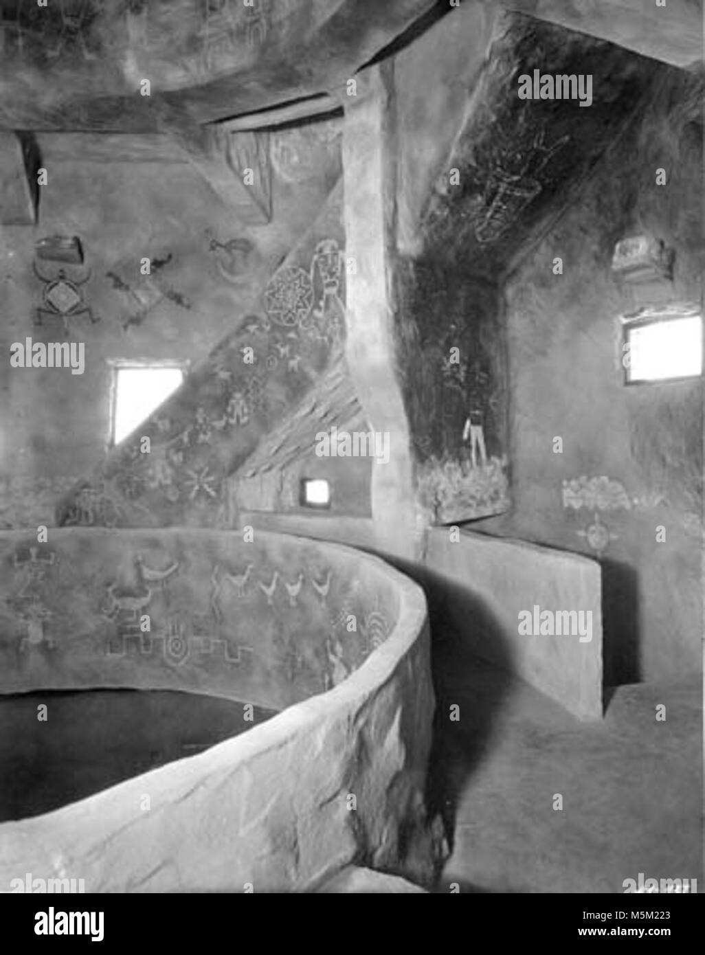 Grand Canyon Historic- Desert View Watchtower Interior c . DESERT VIEW ...