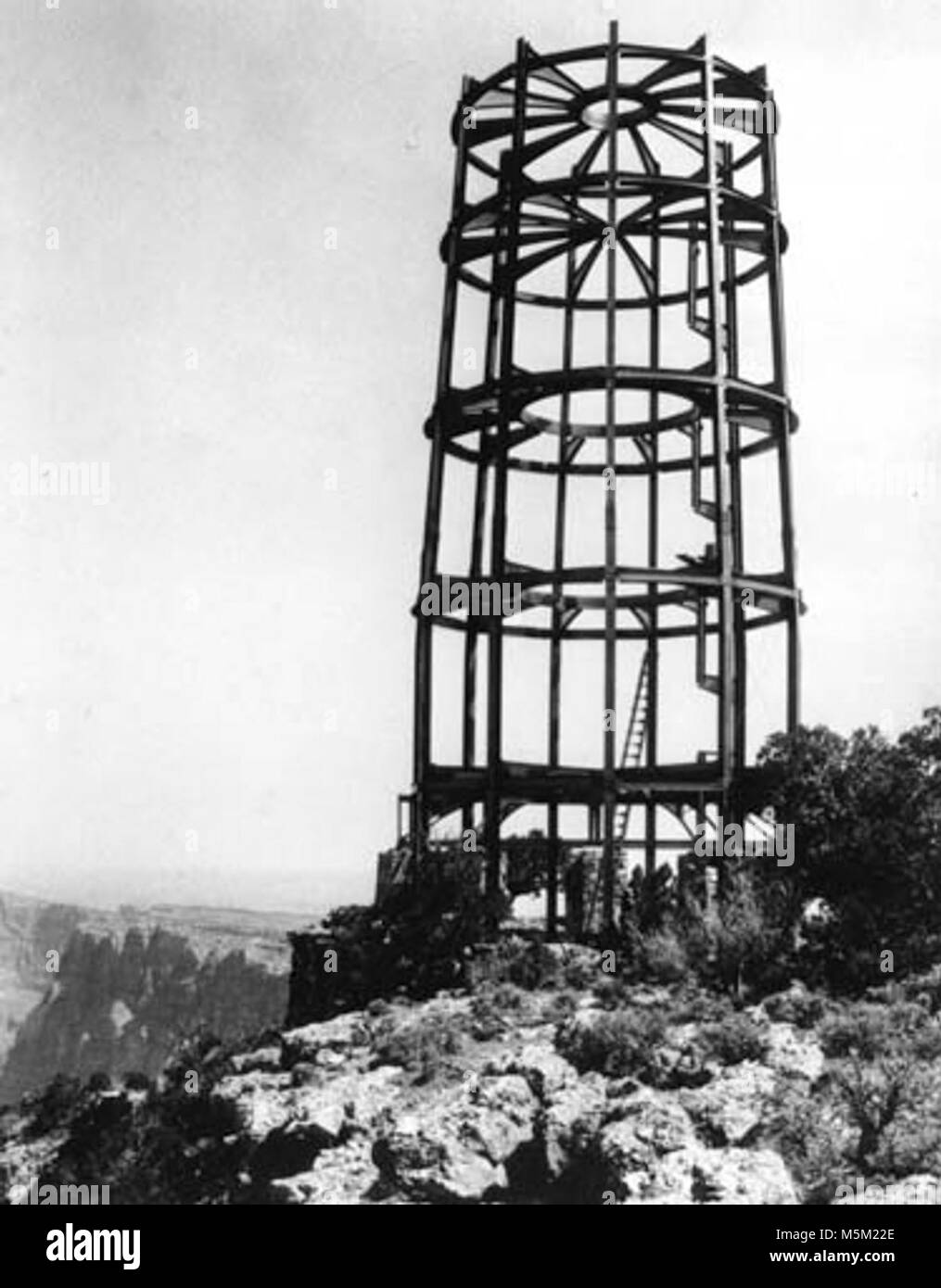Steel watchtower Black and White Stock Photos & Images - Alamy