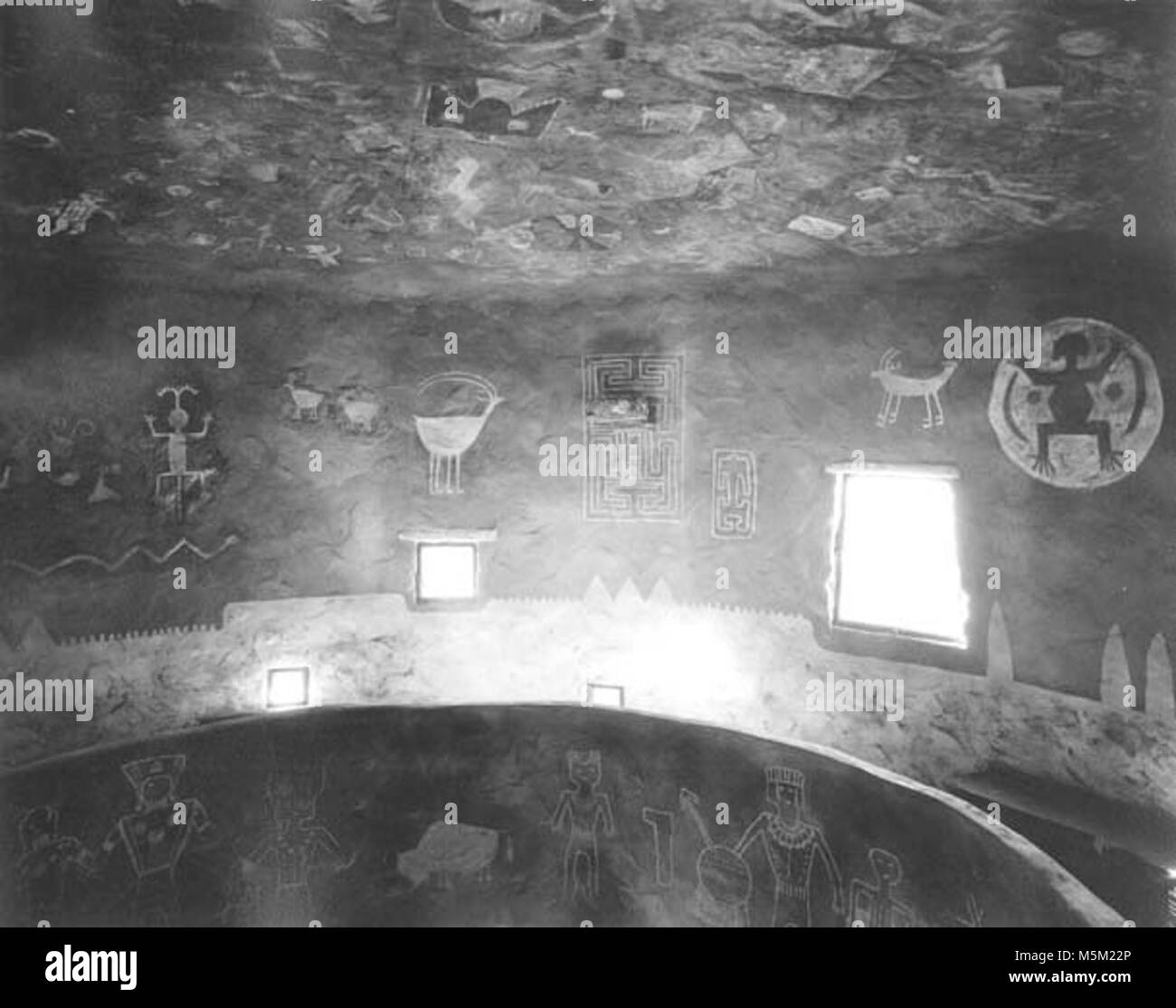 Grand Canyon Historic- Desert View Watchtower Interior c . DESERT VIEW ...