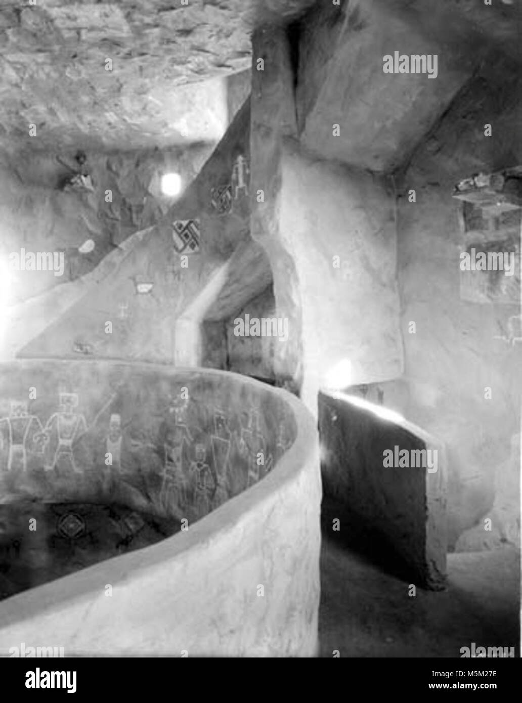 Grand Canyon Historic- Desert View Watchtower Interior c . SECOND ...