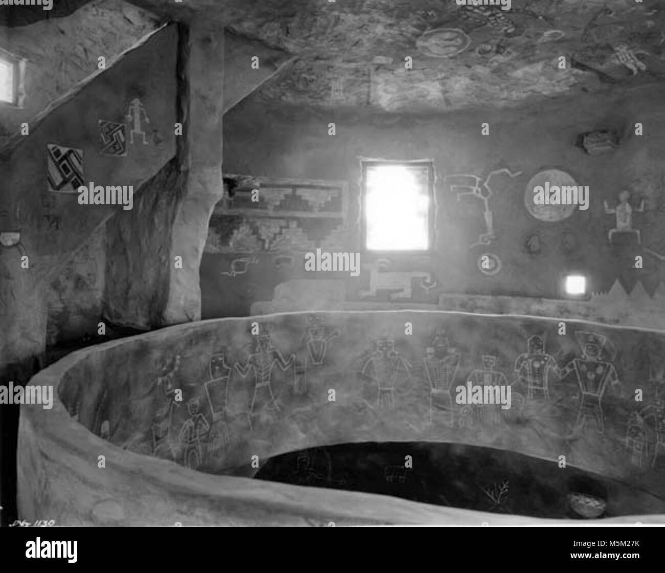 Grand Canyon Historic- Desert View Watchtower Interior c . SECOND ...