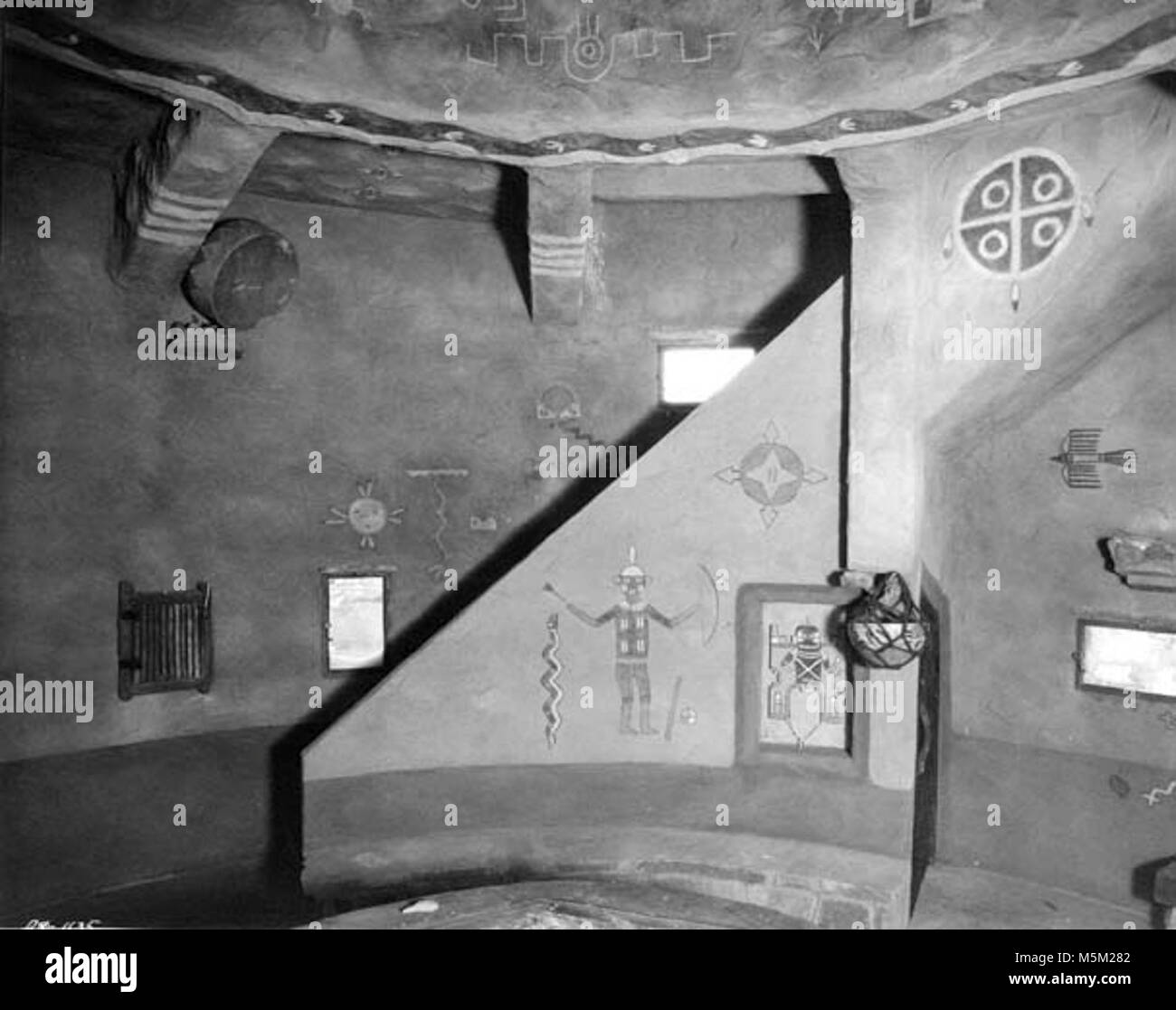 Grand Canyon Historic- Desert View Watchtower Interior c . SECOND ...