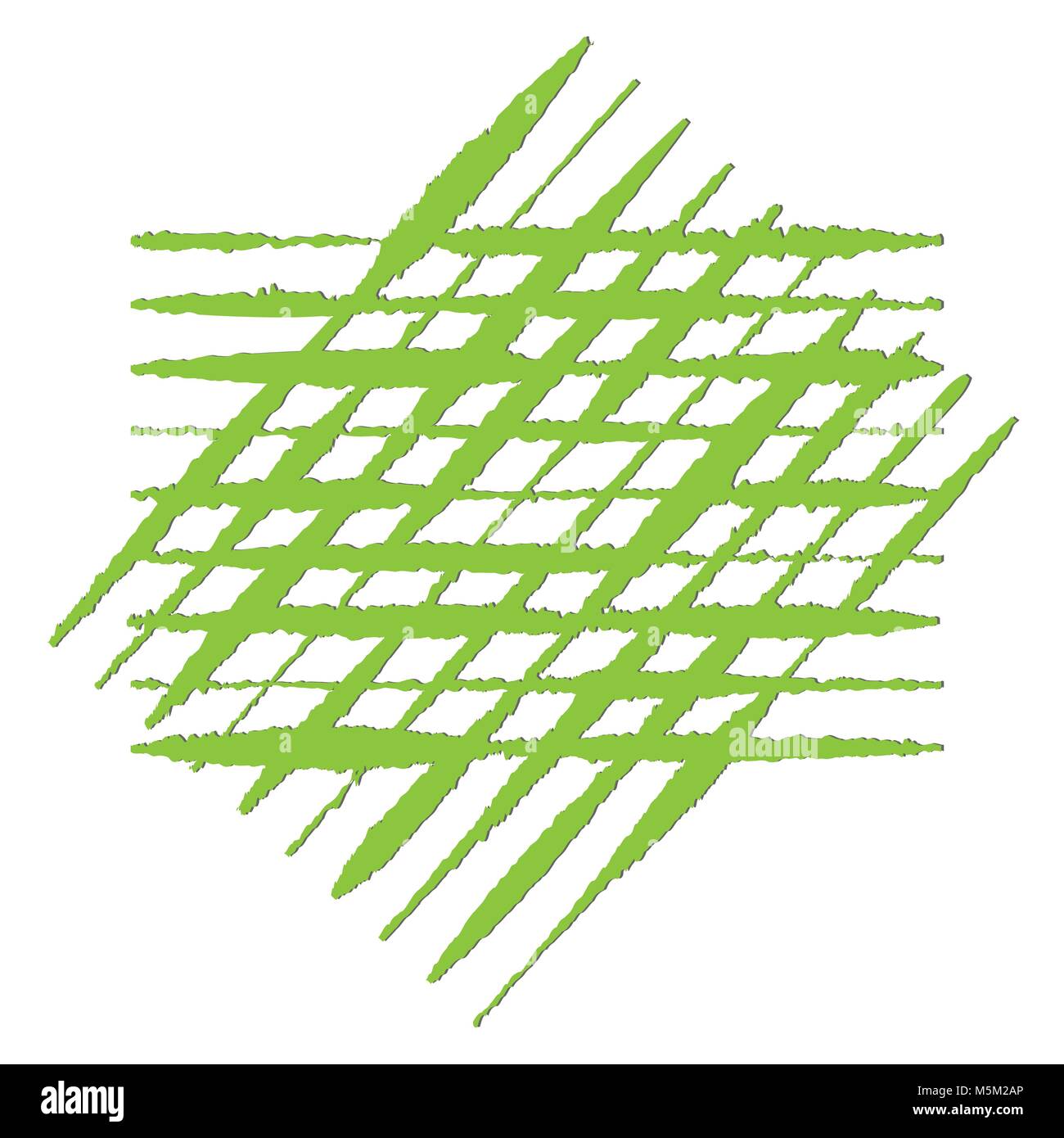 Ragged uneven lines in green Stock Vector Image & Art - Alamy