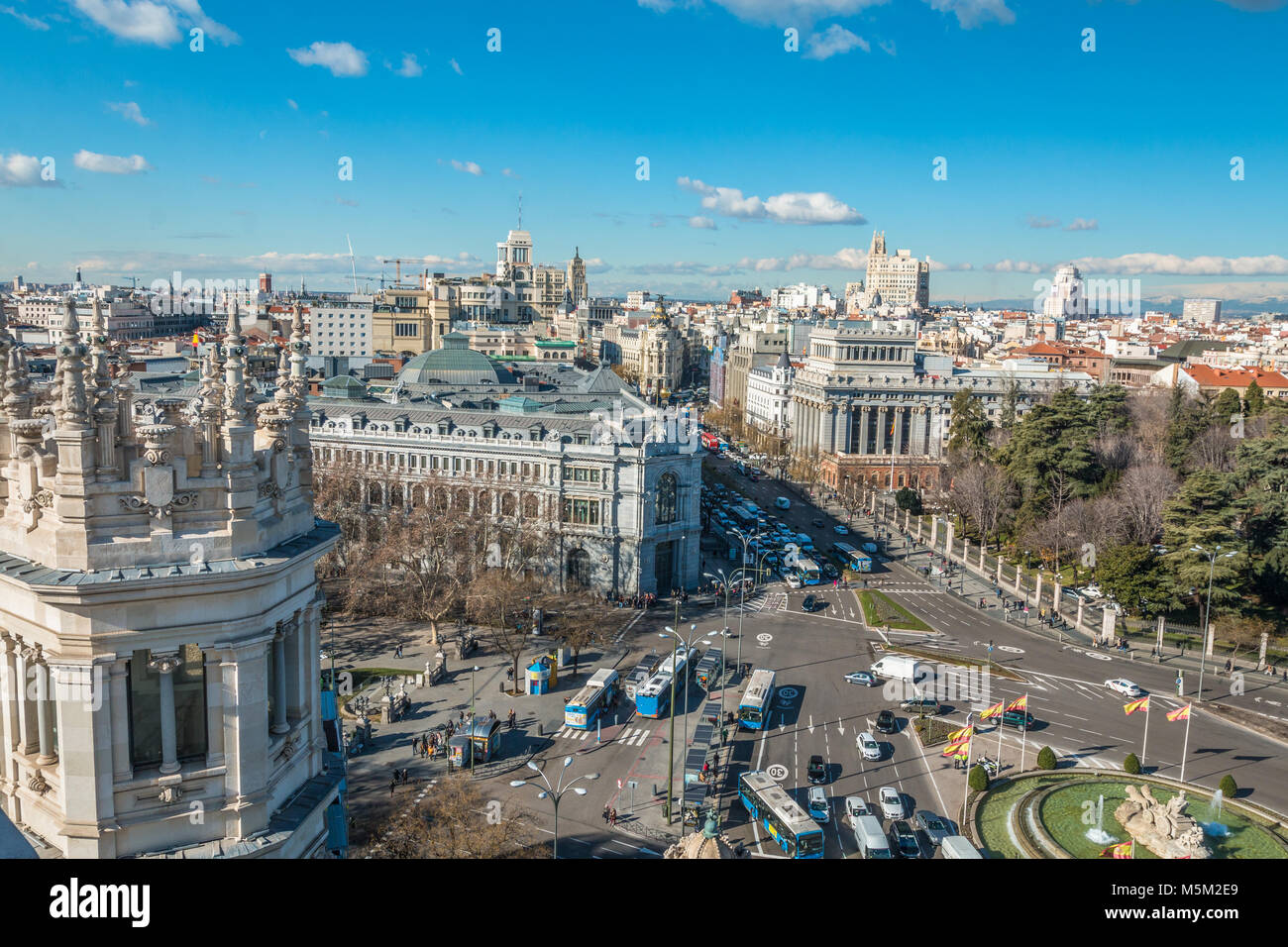 Nice view of Madrid Stock Photo - Alamy