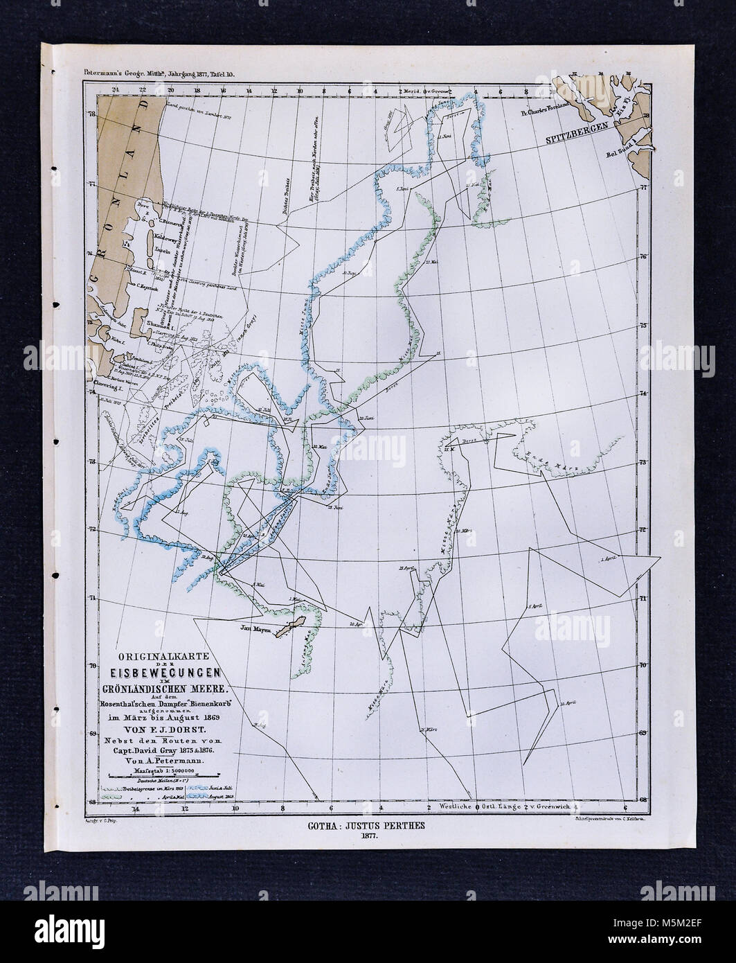 Petermann map hi-res stock photography and images - Alamy