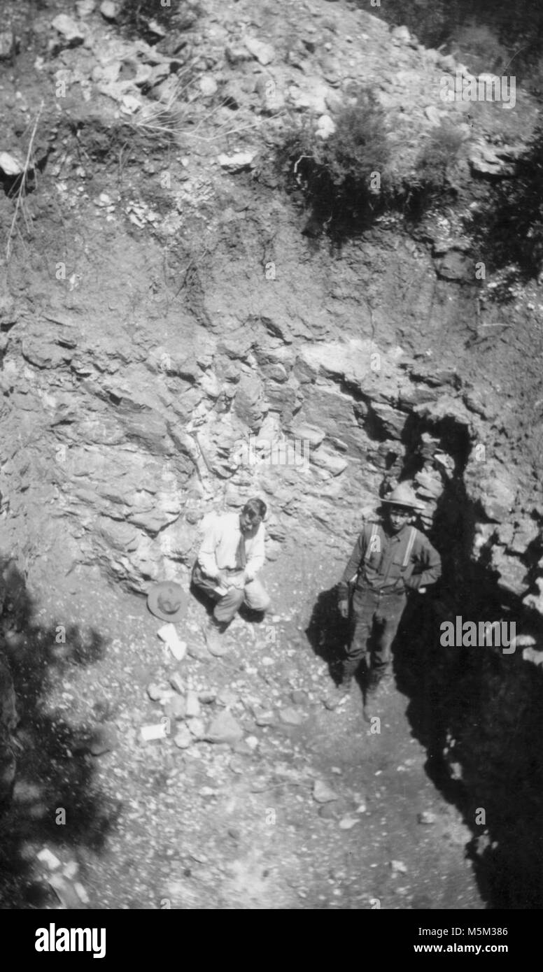 Grand Canyon Historic Grandview Trail . Forest ranger george reed ...