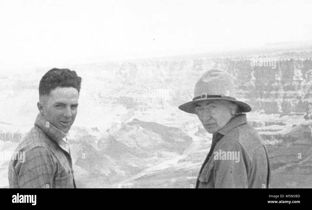 Grand Canyon Historic Mary Colter with Contractor c . DON HIRCHBORN ...