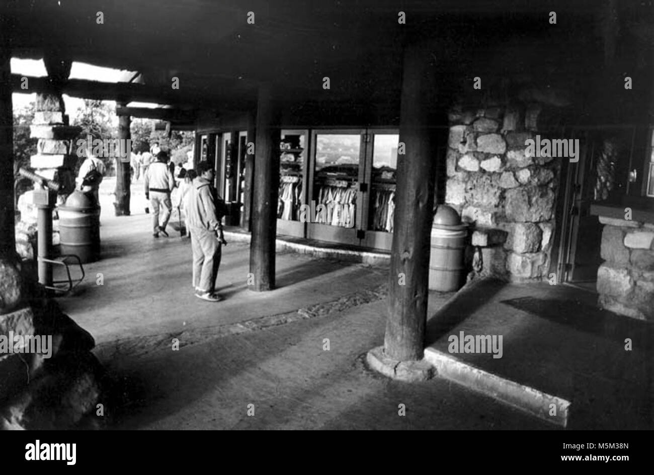 b Grand Canyon Historic- Hermits Rest Porch . Hermits rest outside ...