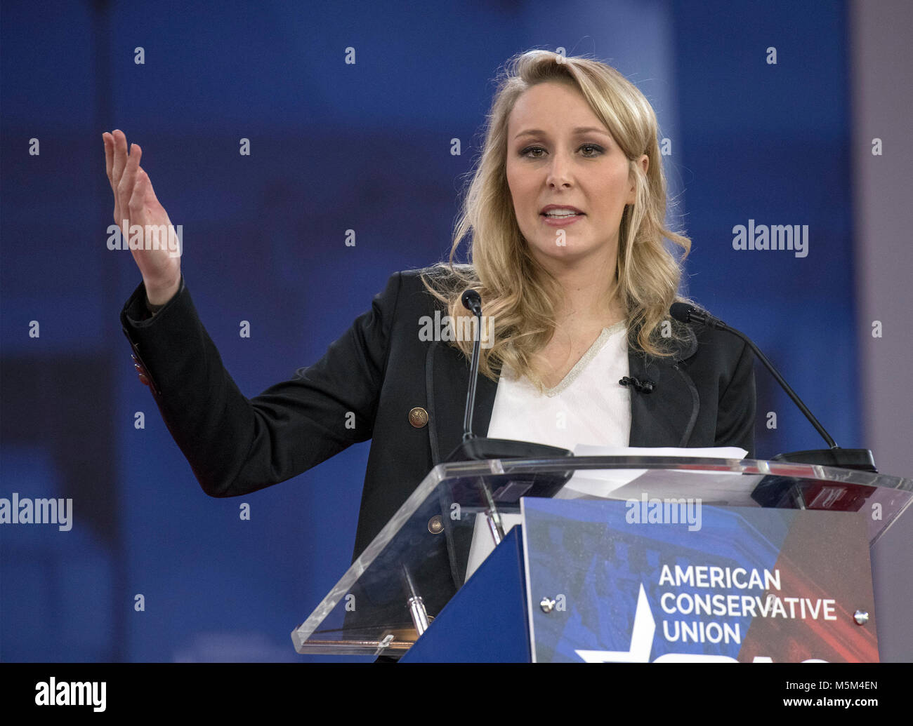 Marion Marchal-Le Pen, granddaughter of National Front founder Jean ...