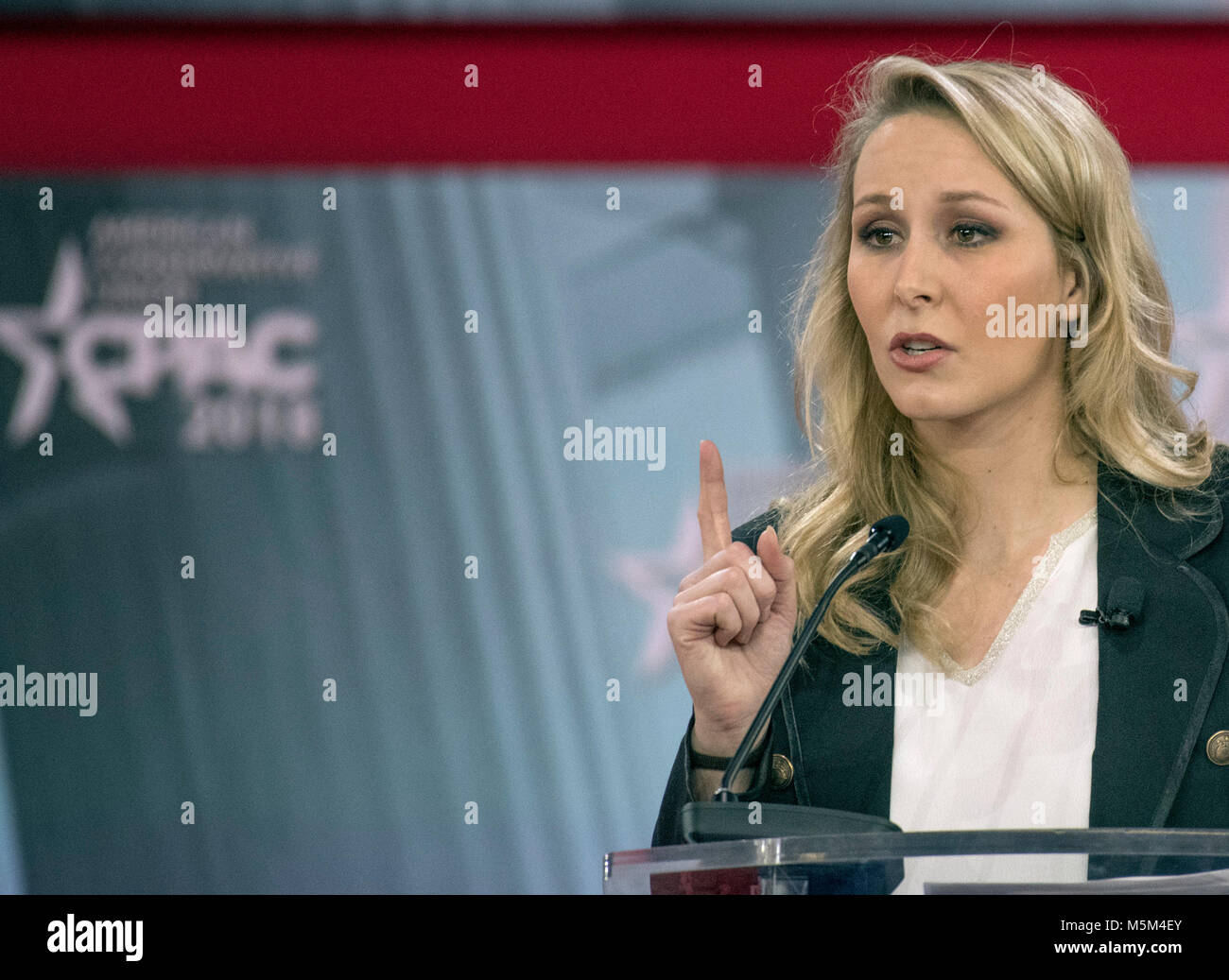 Marion Marchal-Le Pen, granddaughter of National Front founder Jean ...