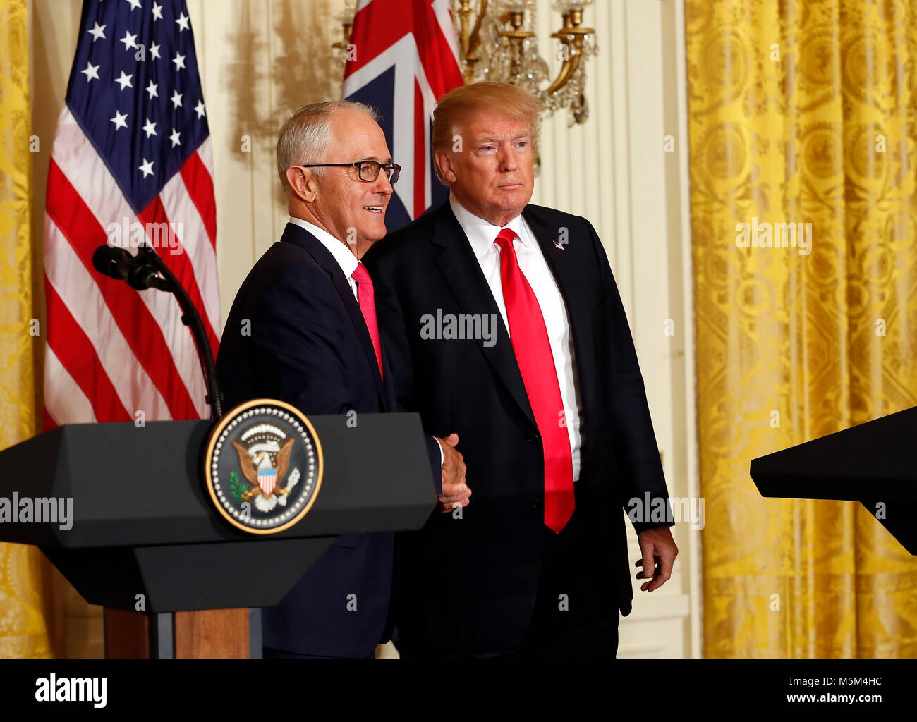 Washington, USA. 23rd Feb, 2018. United States President Donald J ...