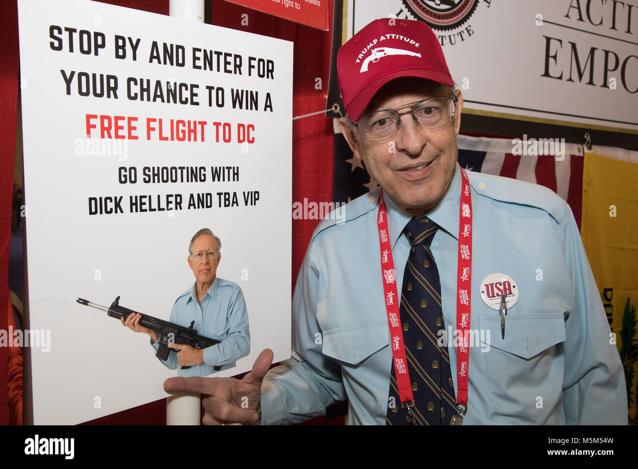 Dick Heller appears at the 2018 Conservative Political Action ...
