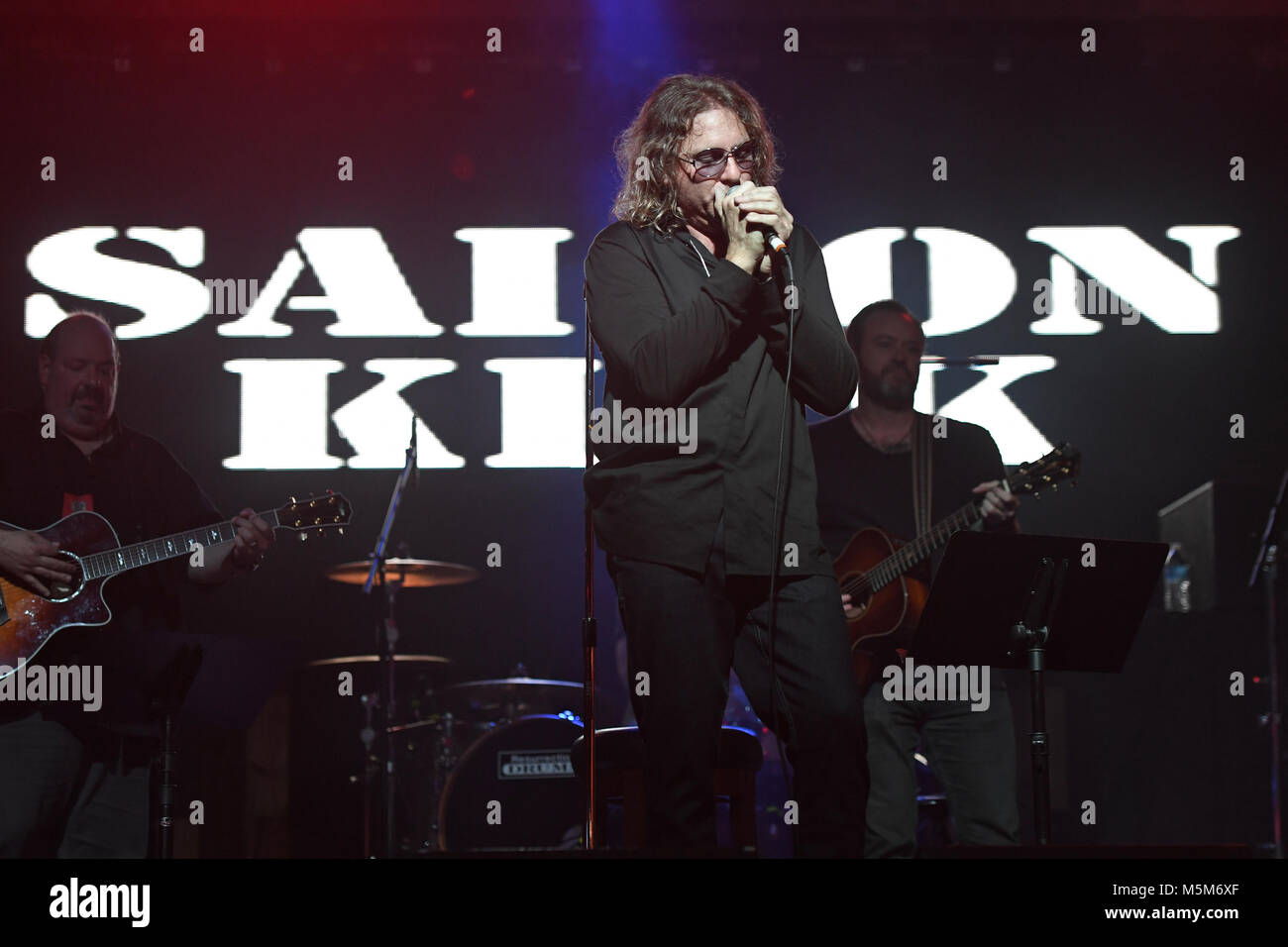 Fort Lauderdale FL, USA. 23rd Feb, 2018. Matt Kramer of Saigon Kick ...