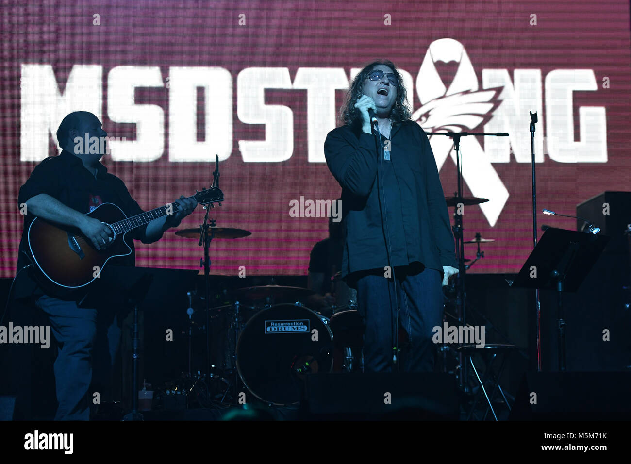 Fort Lauderdale FL, USA. 23rd Feb, 2018. Matt Kramer of Saigon Kick ...