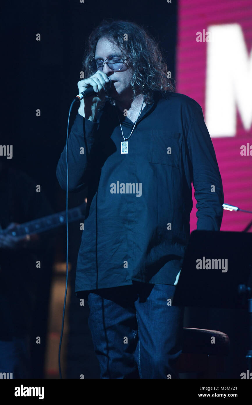 Fort Lauderdale FL, USA. 23rd Feb, 2018. Matt Kramer of Saigon Kick ...