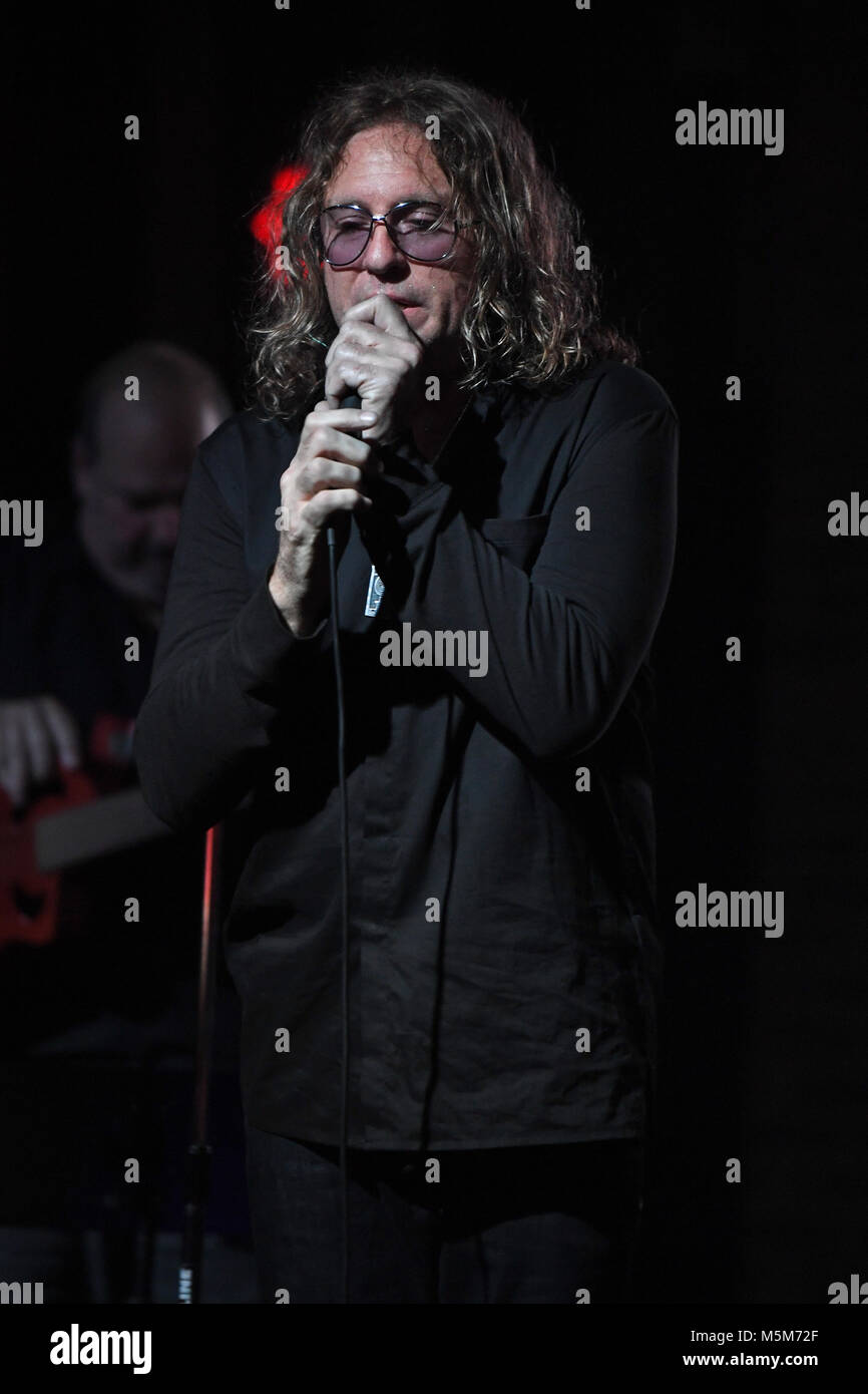 Fort Lauderdale FL, USA. 23rd Feb, 2018. Matt Kramer of Saigon Kick ...