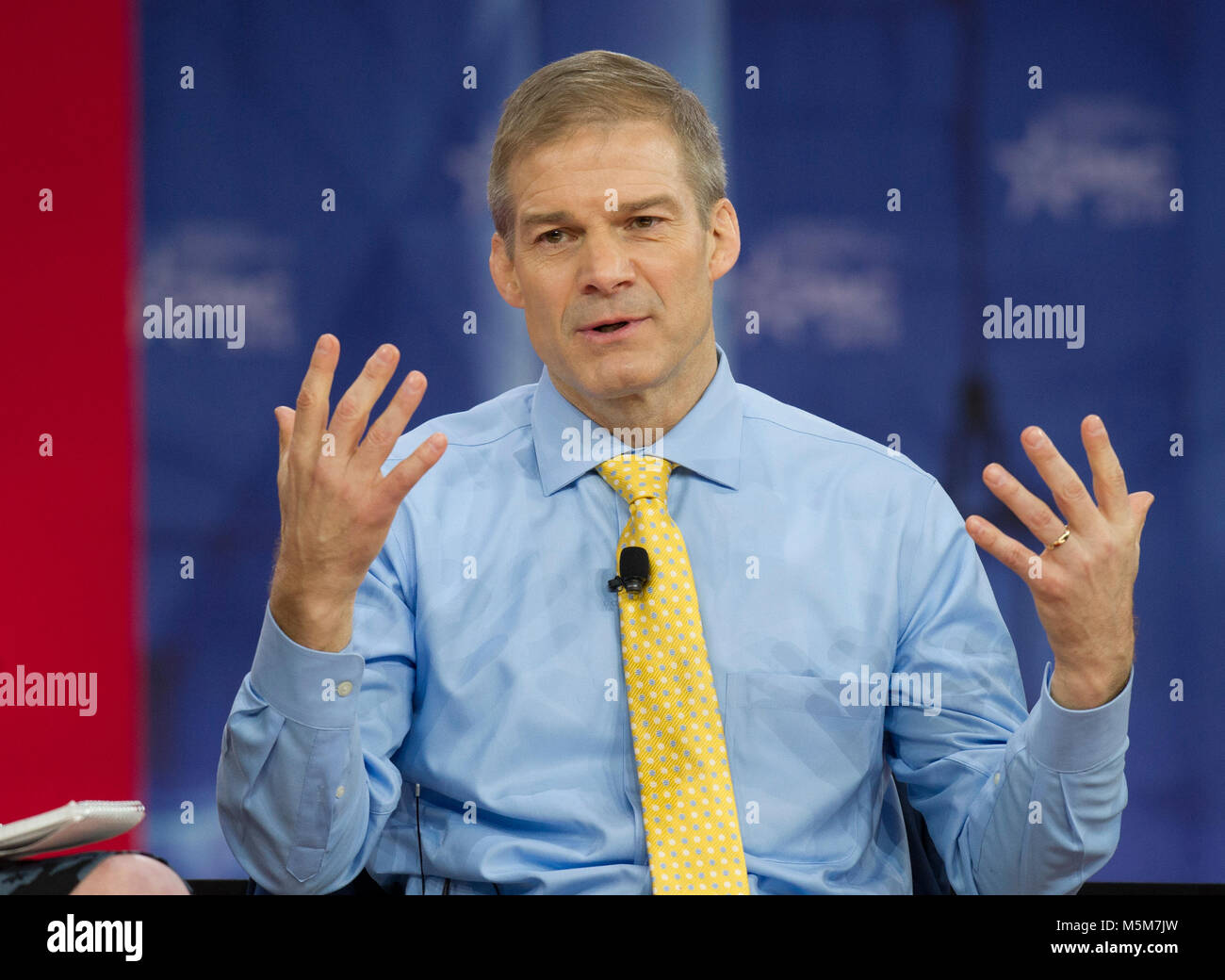 United States Representative Jim Jordan (Republican of Ohio) speaks at ...