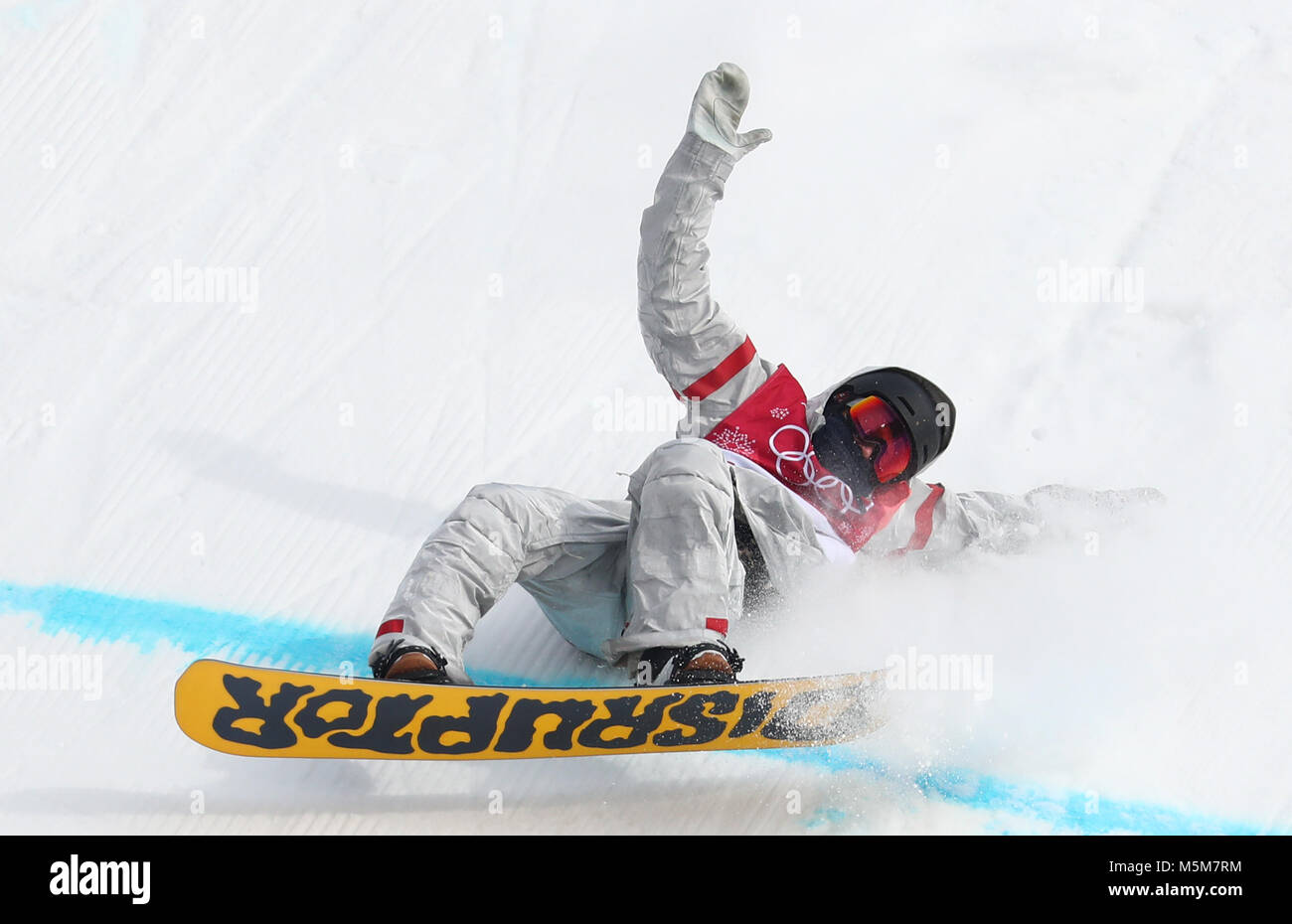 Snowboard big air lands hi-res stock photography and images - Alamy
