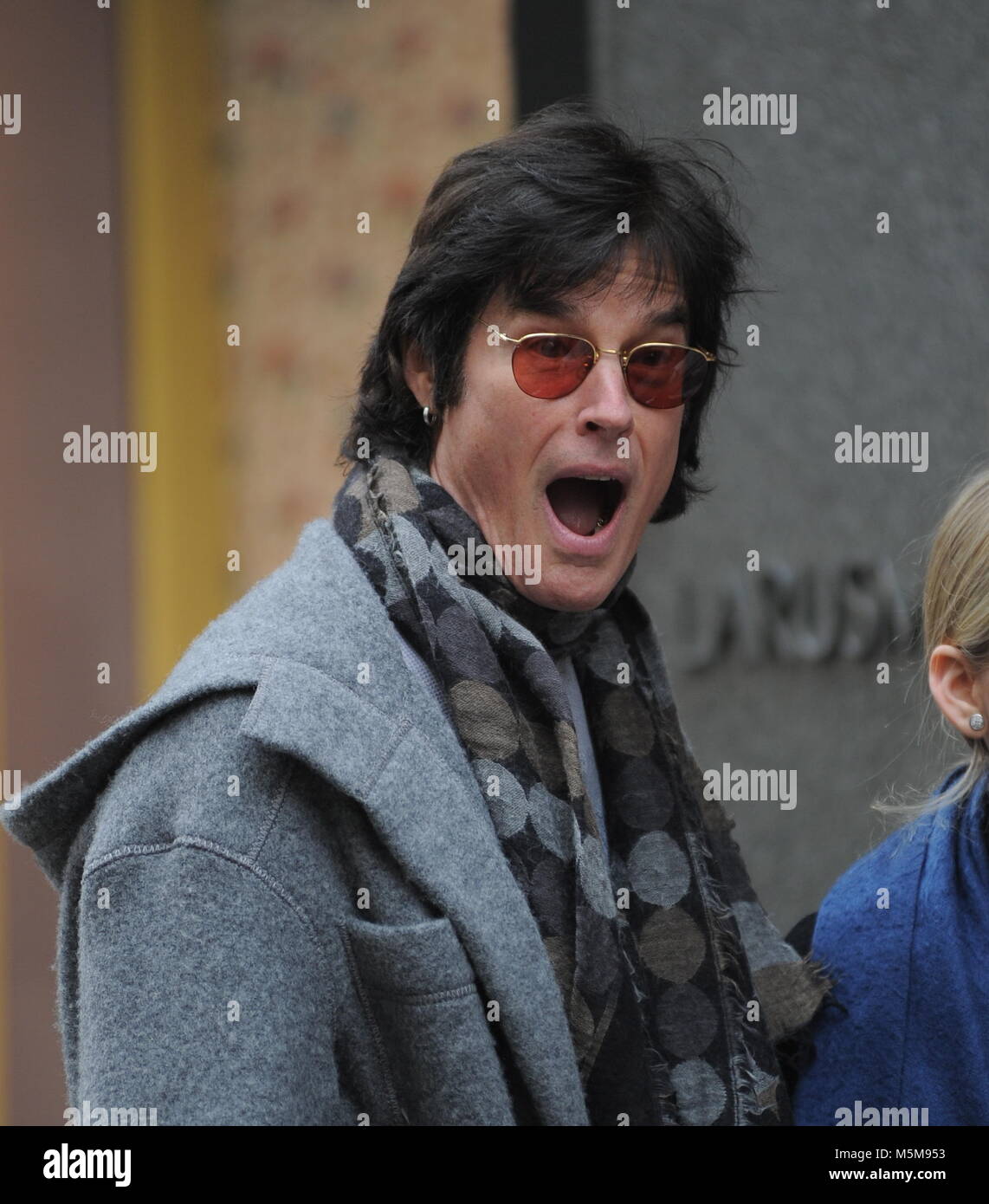 Milan, Ron Moss in the center for fashion shows The American actor RONN ...