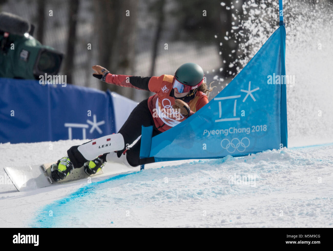 Patrizia KUMMER, SUI, Aktion, Snowboard Parallel Riesenslalom PGS der ...