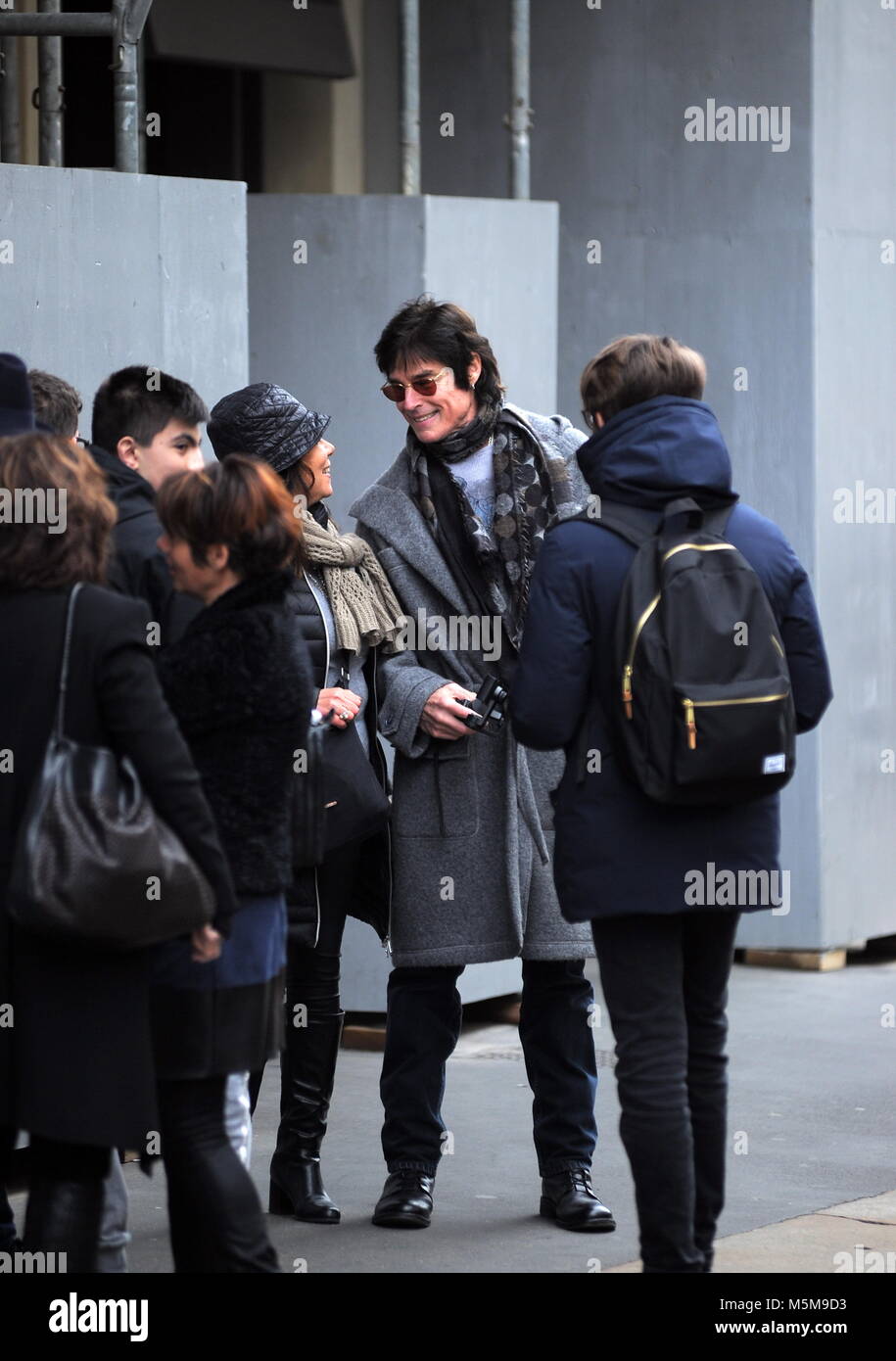 Milan, Ron Moss in the center for fashion shows The American actor RONN ...
