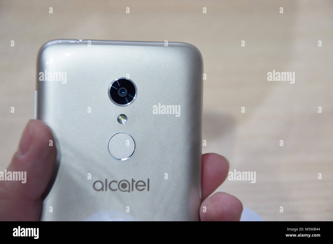 Alcatel phone hi-res stock photography and images - Alamy