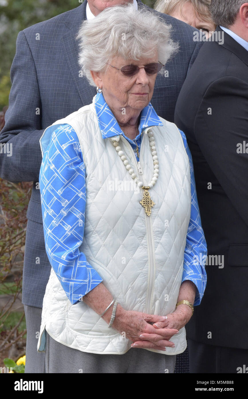 Charlotte, NC, USA. 24 Feb. 2018. Billy Graham's sister, Jean Graham ...