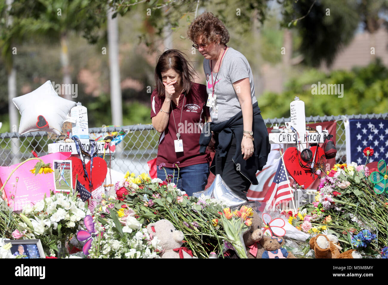 Coral Springs, FL, USA. 24th Feb, 2018. Margarita Lasalle, a bookeeper ...