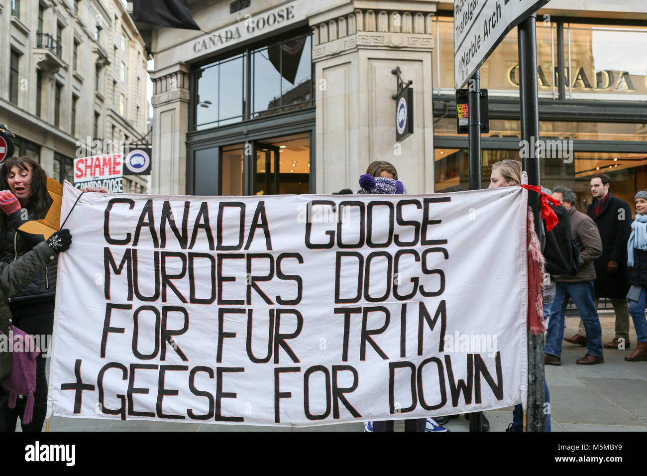 Skins trade demonstration hi-res stock photography and images - Alamy